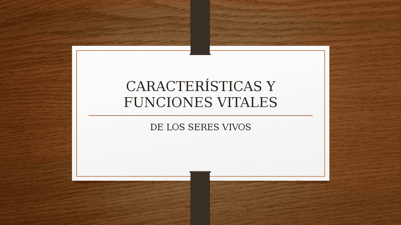 Funciones vitales de los seres vivos | Diapositivas de Biología | Docsity