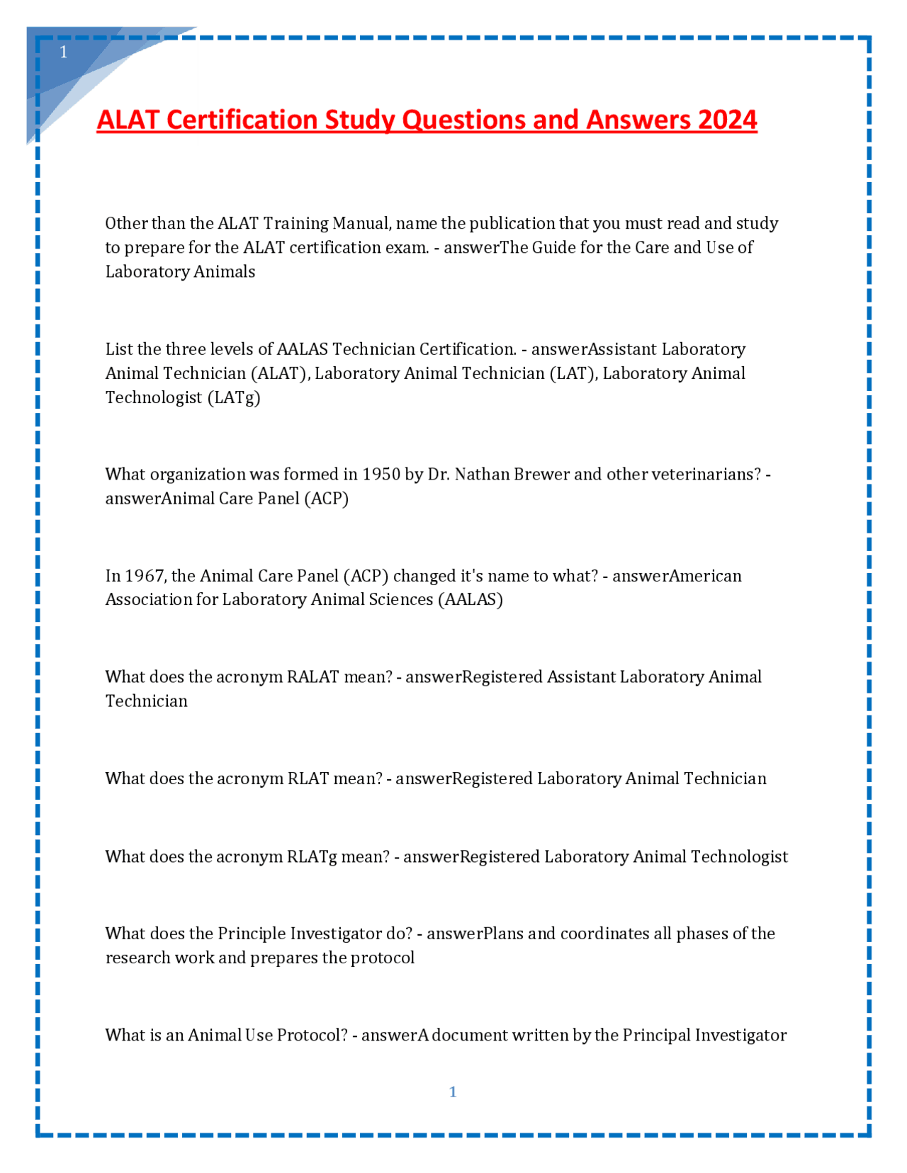 ALAT Certification Study Questions and Answers 2024 | Exams Nursing ...