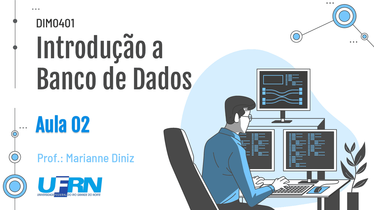 Aula 02 banco de dados | Slides Bancos de Dados Relacionais | Docsity