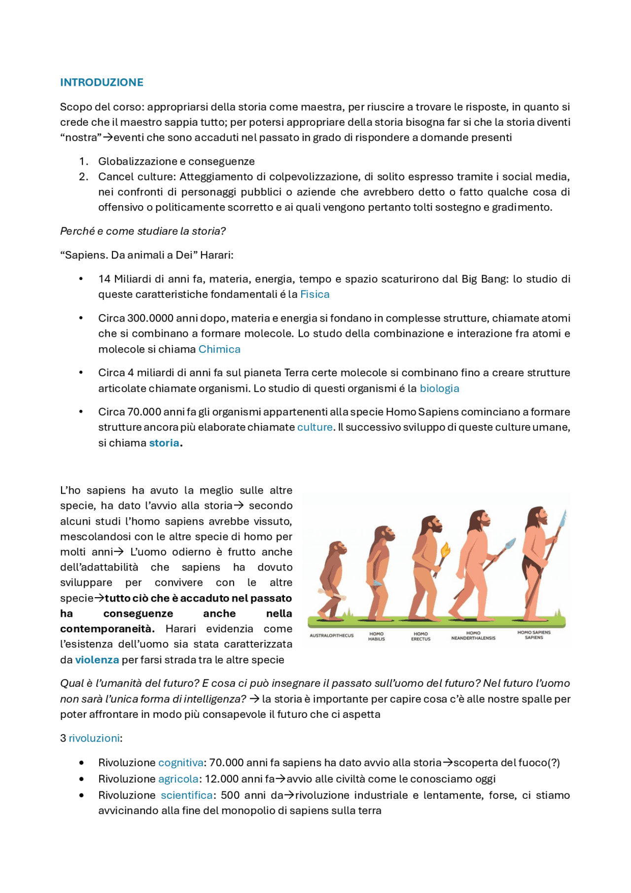 Appunti completi STORIA MODERNA E CONTEMPORANEA | Appunti di Storia Moderna | Docsity