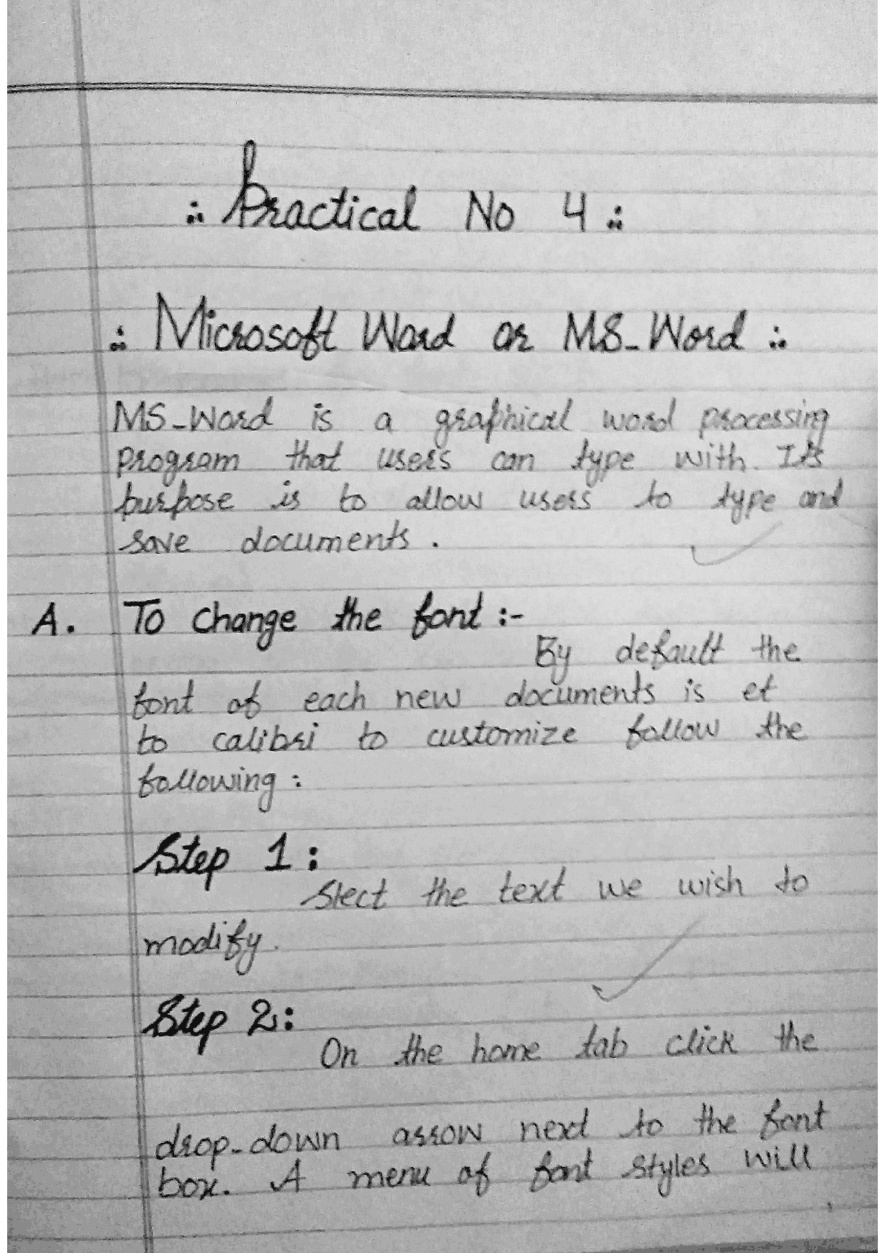 Important notes(About Microsoft word) | Schemes and Mind Maps Computer ...