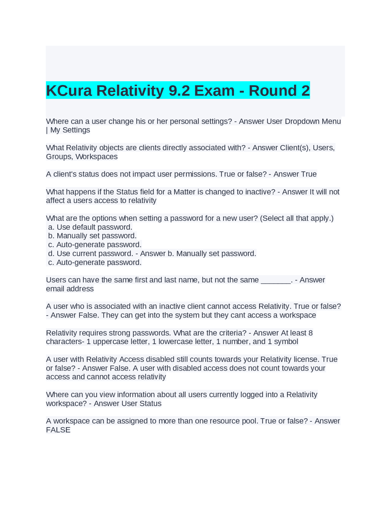 Relativity Dynamics: Data Grid, Search, Security, and Permissions ...