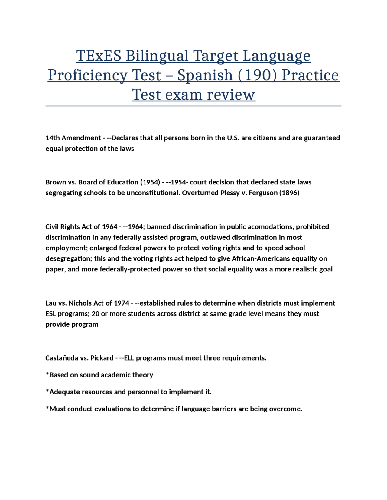 Bilingual Language Proficiency and Educational Policies | Exams English ...
