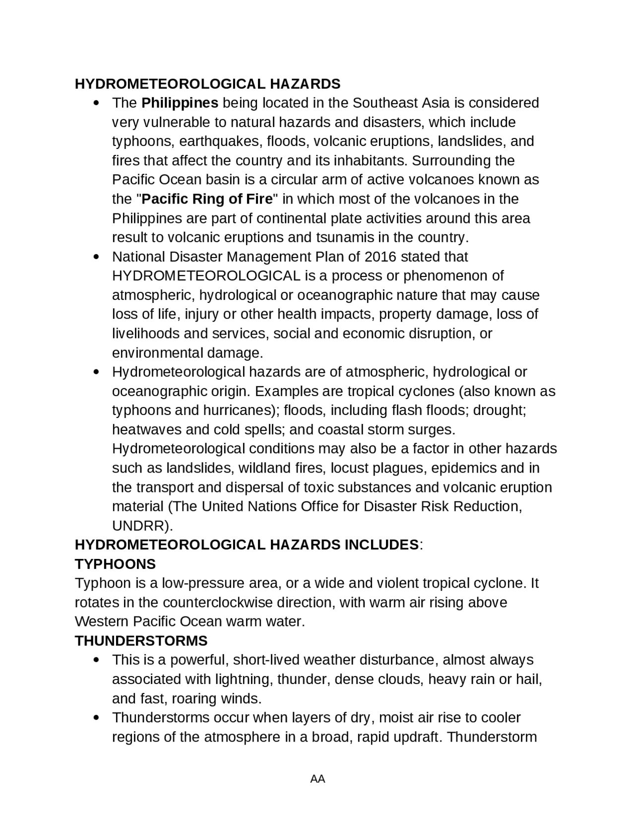 Typhoons, Floods, and Disasters in the Philippines | Study notes ...