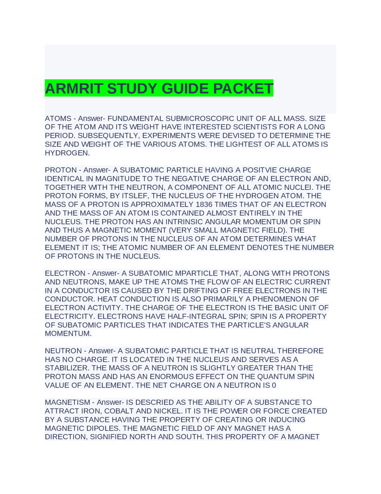 Fundamentals Of Magnetic Resonance Imaging Mri Exams Advanced