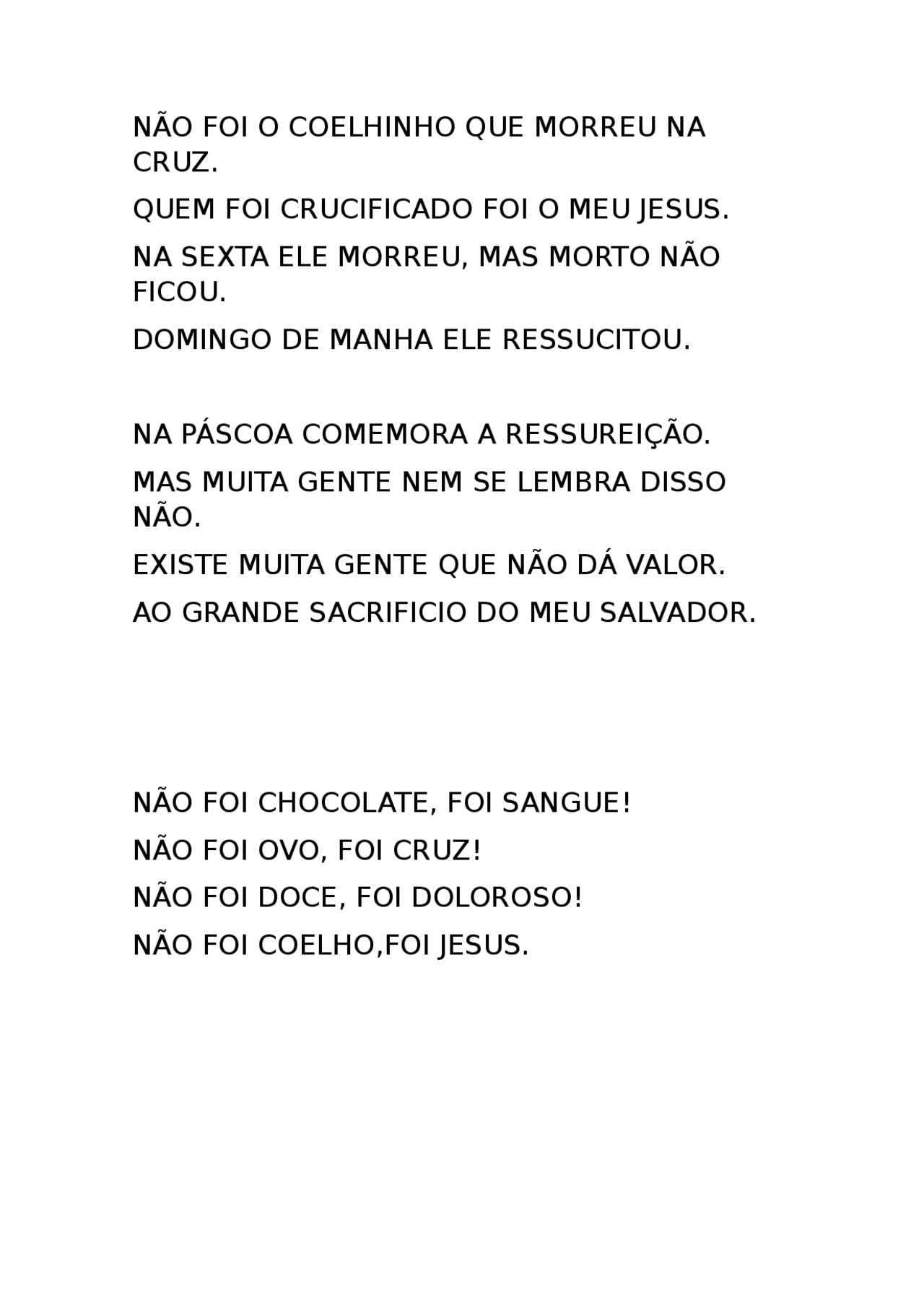 Foi deus e não o coelho | Resumos Português (Gramática - Literatura ...