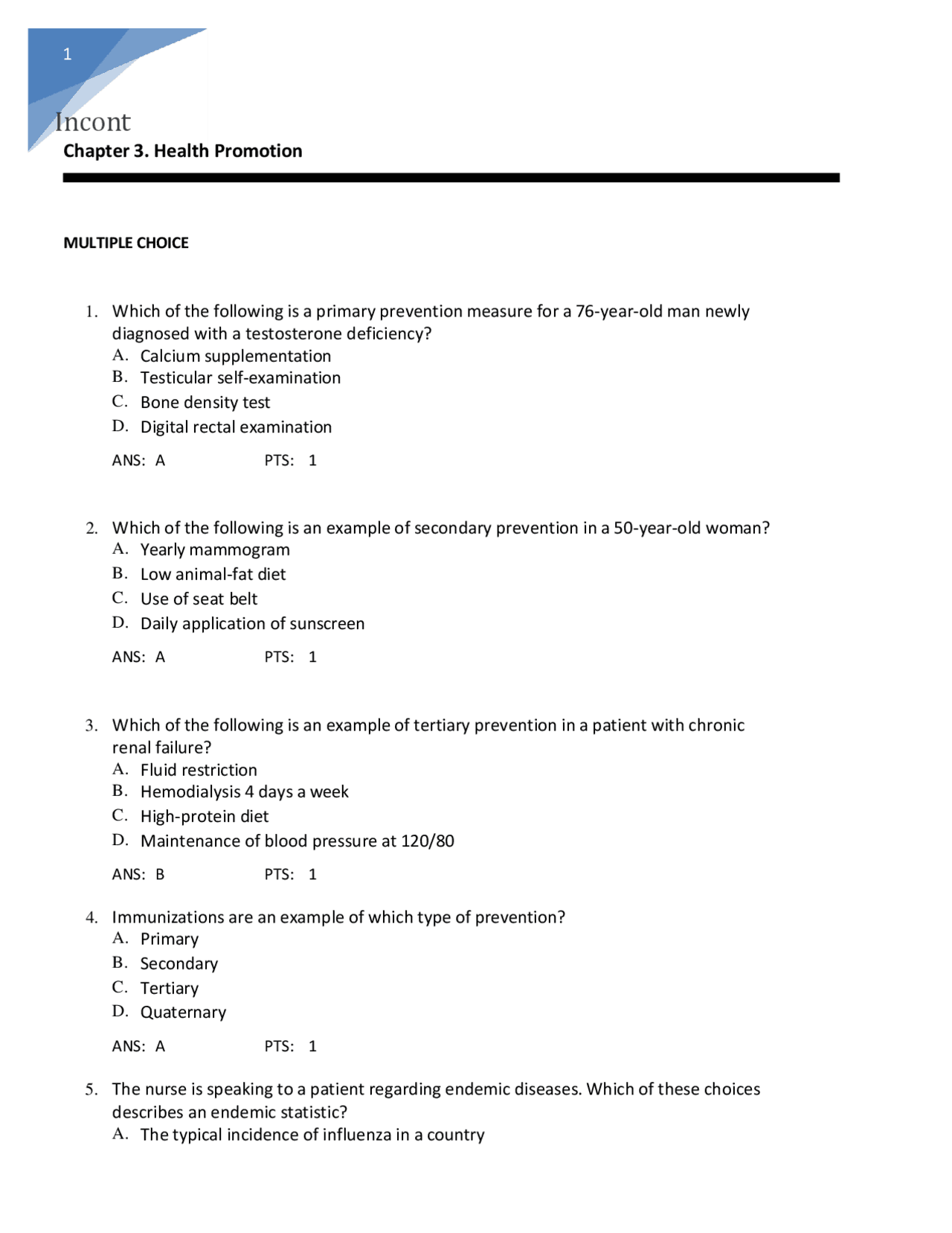 Practice Guidelines for Healthcare Professionals | Exams Nursing | Docsity