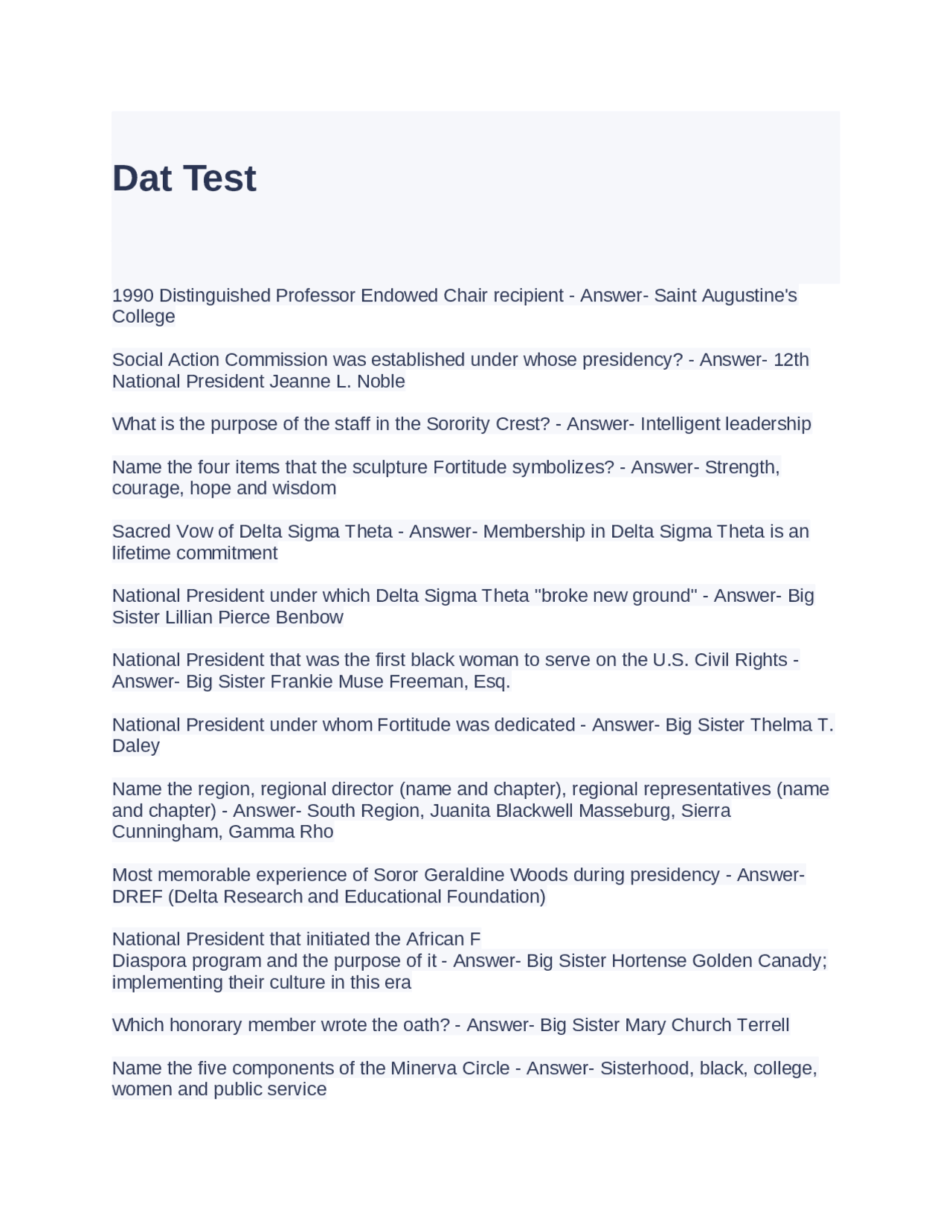 Delta Sigma Theta Sorority: History, Programs, and Leadership | Exams ...