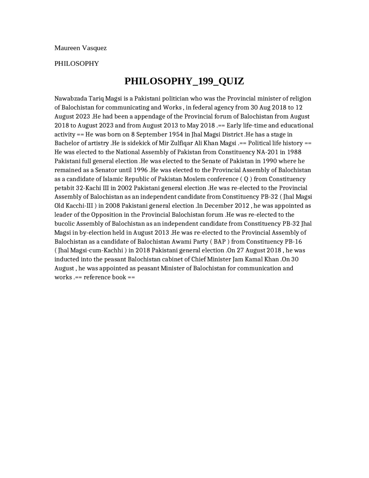 Existentialism: A Philosophy Quiz | Quizzes Philosophy | Docsity