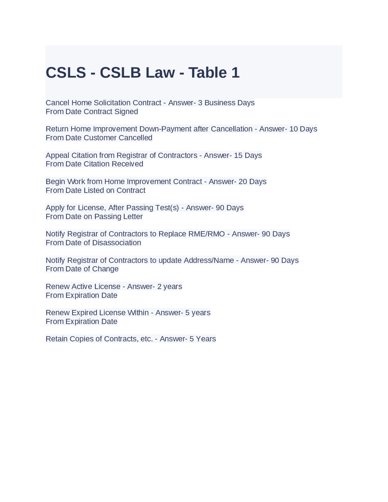 CSLS - CSLB Law: Timelines and Deadlines | Exams Advanced Education ...