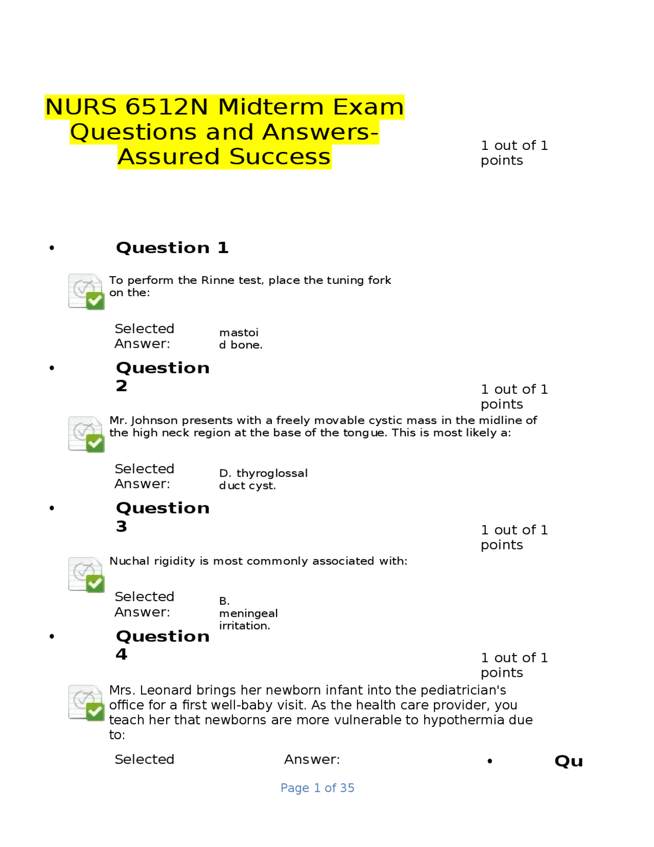 Comprehensive Physical Examination: Techniques and Considerations ...