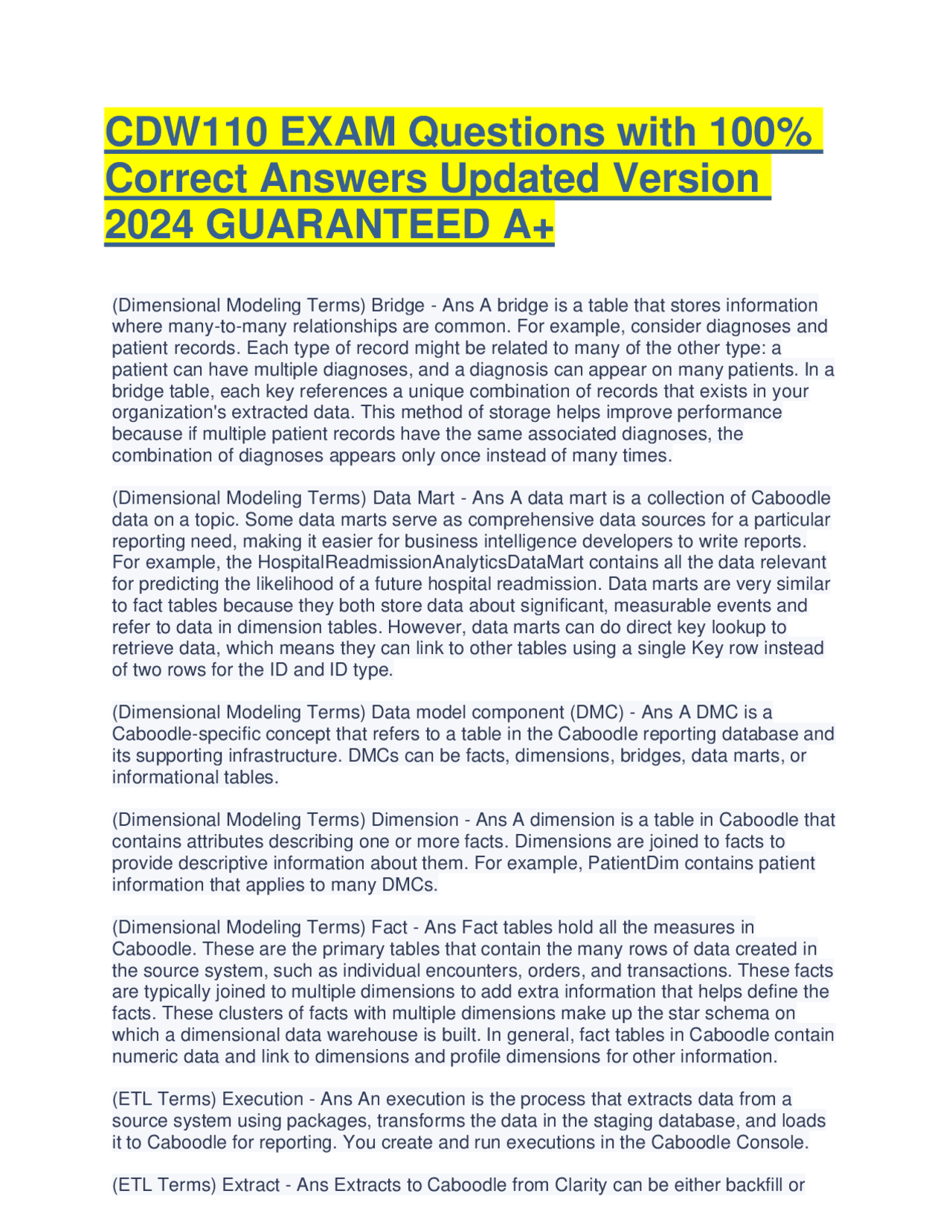 Understanding Caboodle: A Comprehensive Guide to Data Modeling and ...