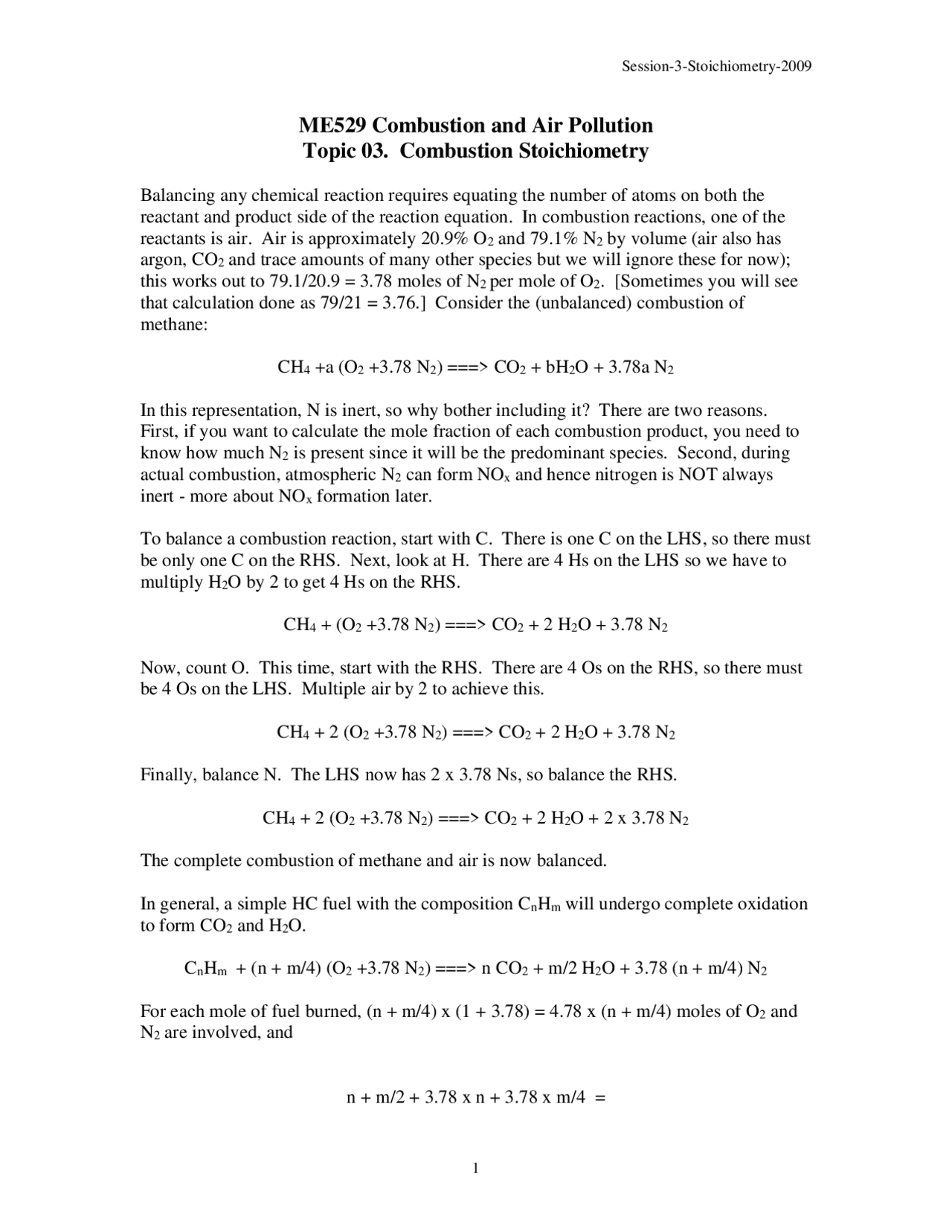 Combustion Engineering Cheat Sheet Engineering Docsity