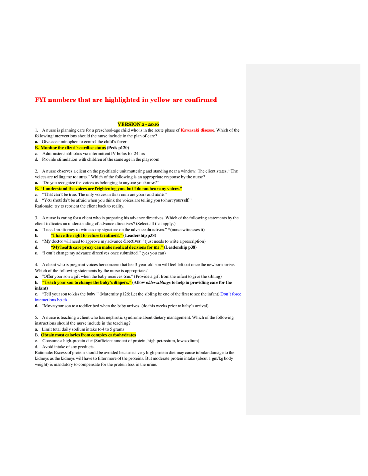 Nursing Practice Questions And Answers A Comprehensive Review For