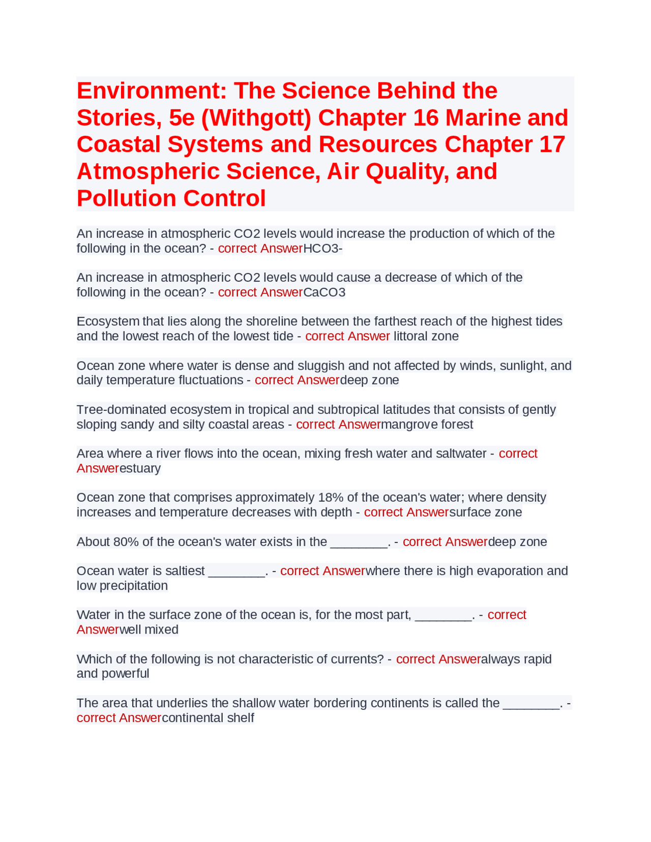 Marine And Coastal Systems Atmospheric Science Air Quality And