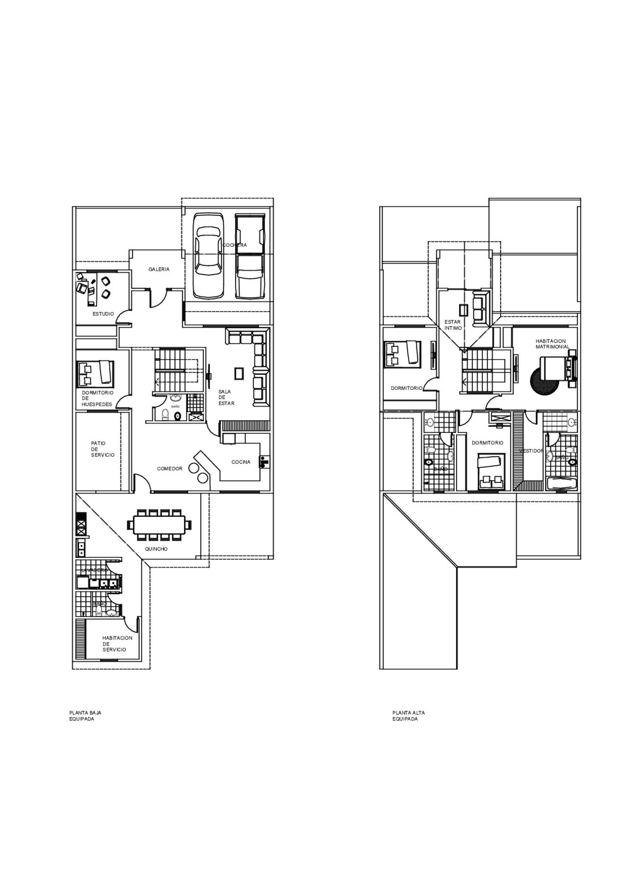 PLanta equipada esc. 1.50 | Guías, Proyectos, Investigaciones de Diseño ...