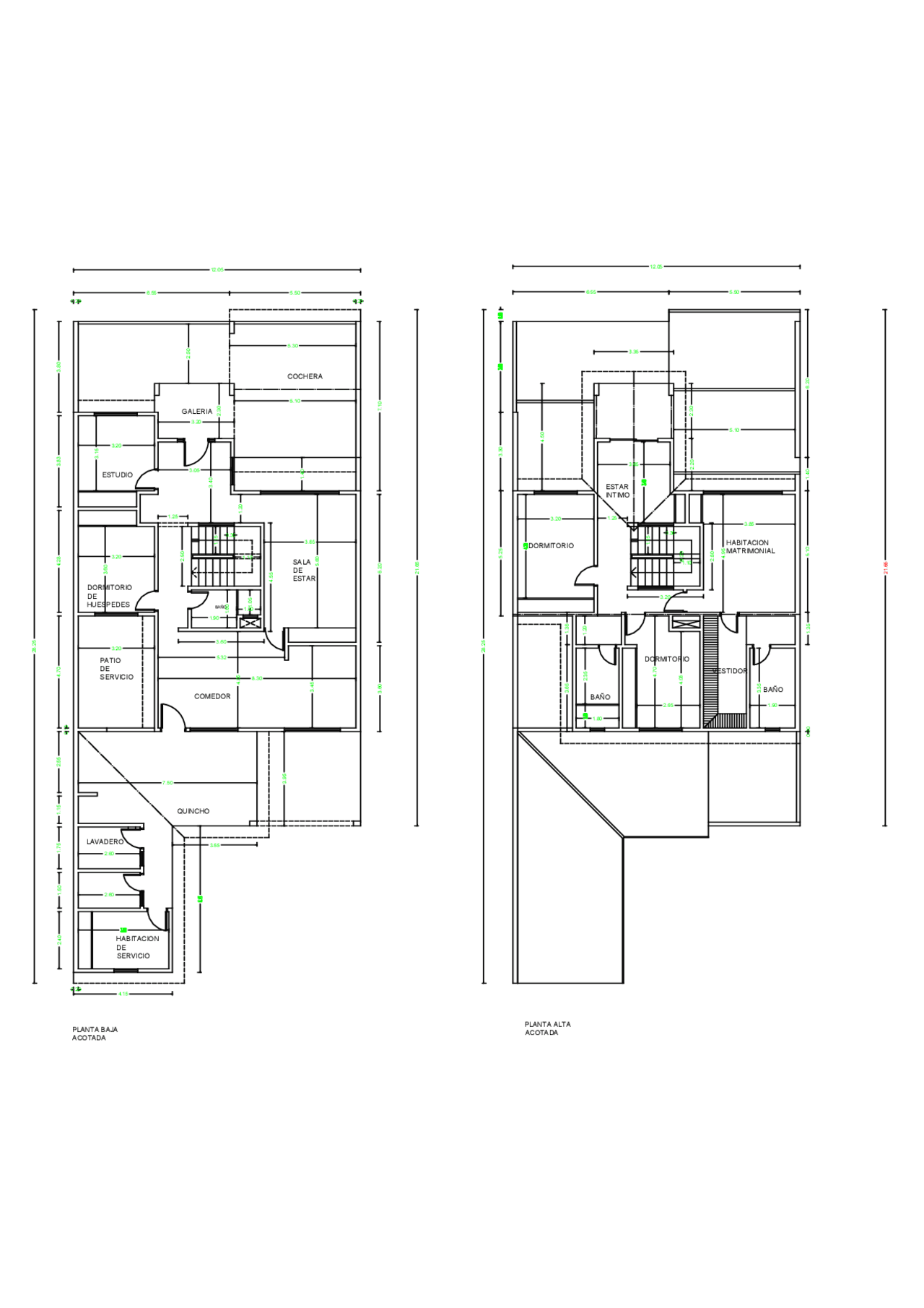 Planta acotada esc. 1.50 | Guías, Proyectos, Investigaciones de Diseño ...