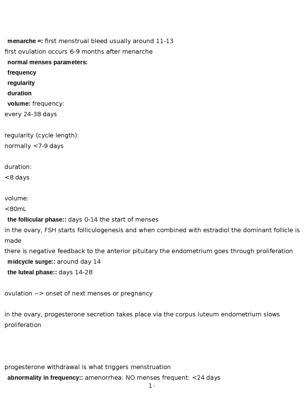 Gynecology Study Guide Review | Study Guides, Projects, Research ...