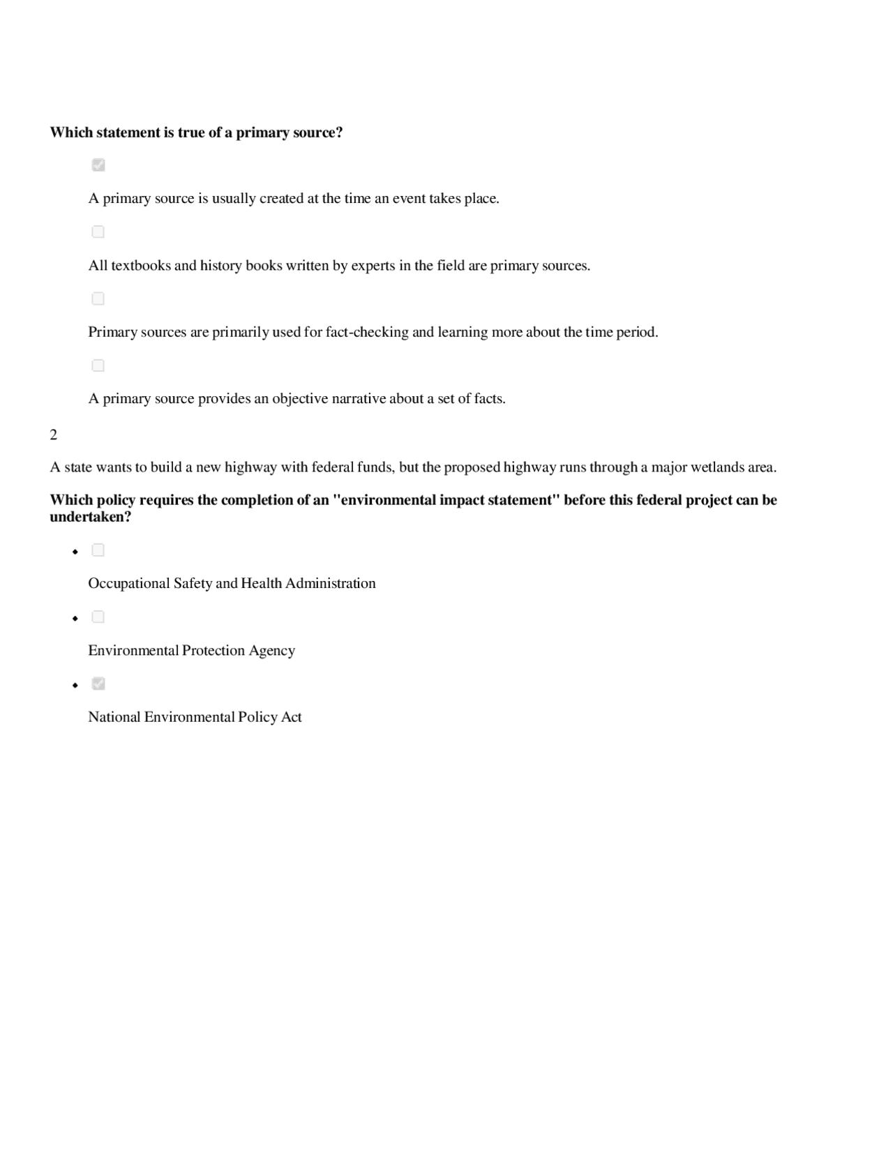 US History 2 Milestone Final | Exams History | Docsity