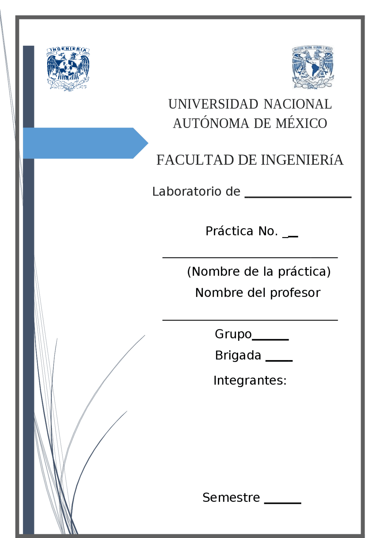 Portada para prácticas de laboratorio | Monografías, Ensayos de Cálculo ...