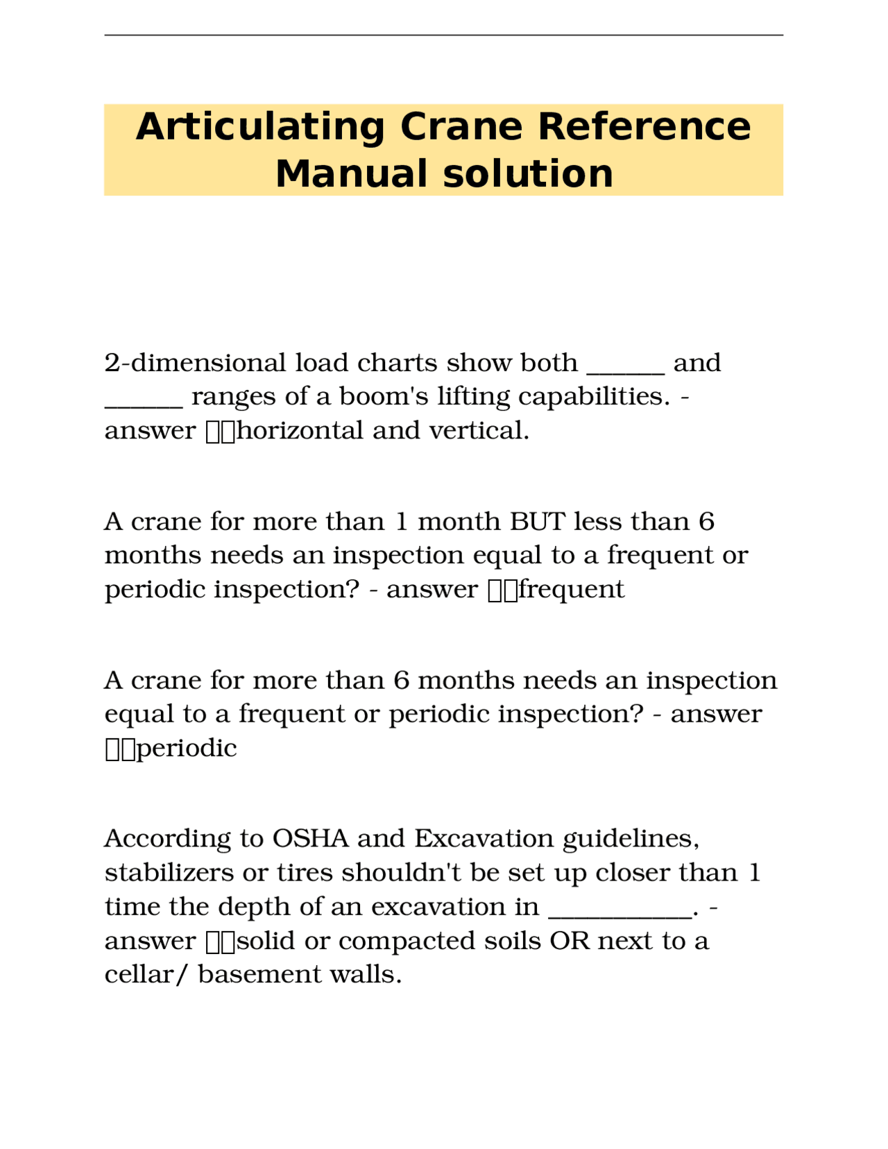Articulating Crane Reference Manual – Limmerkoll