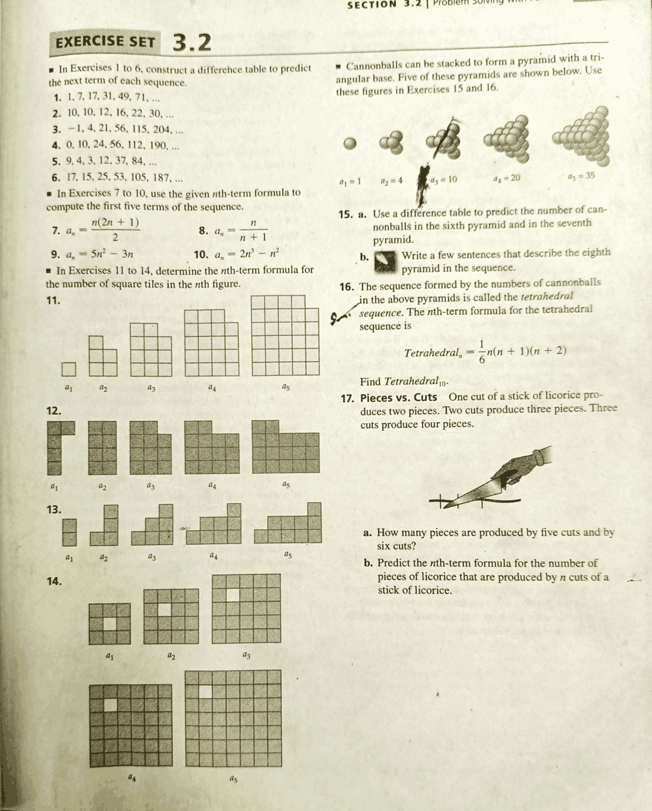 Patterns, Mathematics for modern world | Study notes Mathematics | Docsity