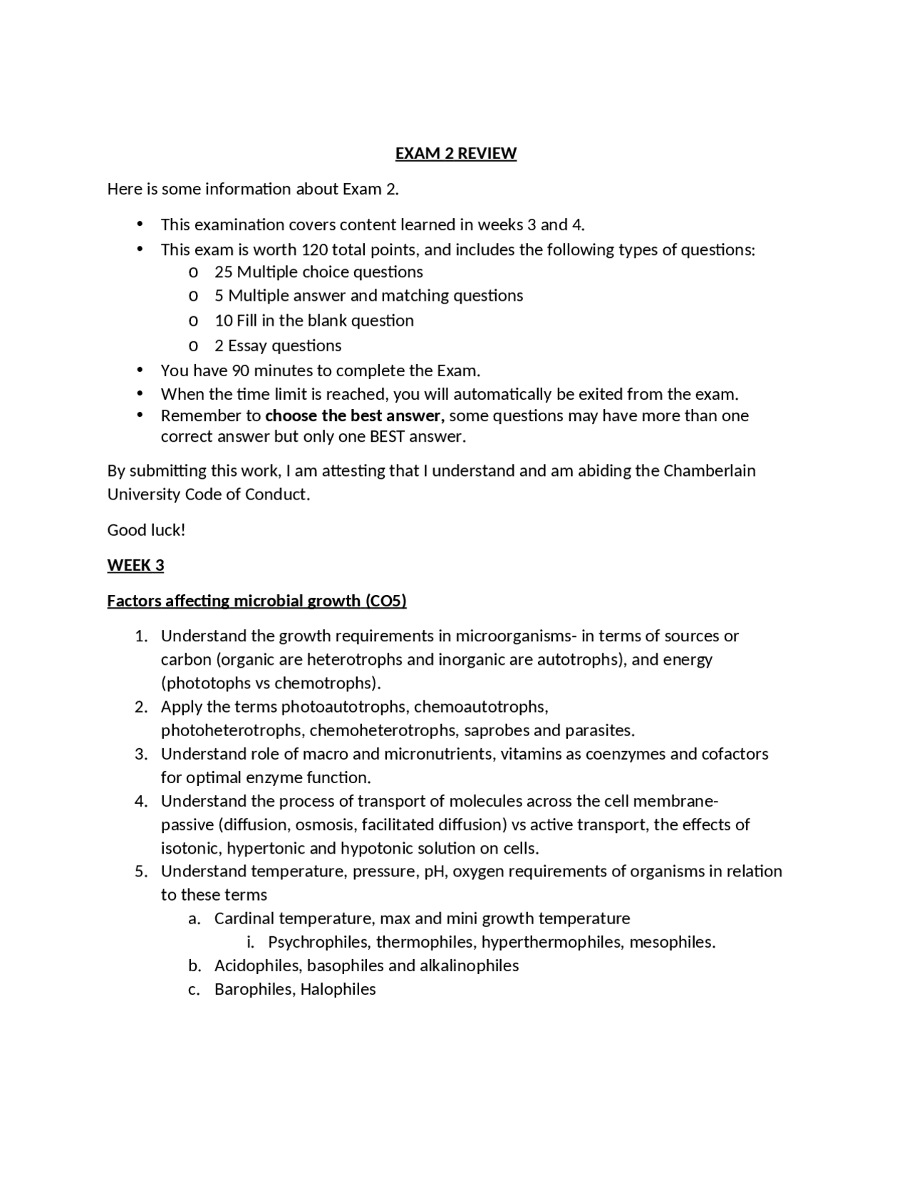 BIOS 242 Week 5 EXAM 2 Review. Chapters 7, 8, 11, 12, 13 | Papers Biology | Docsity