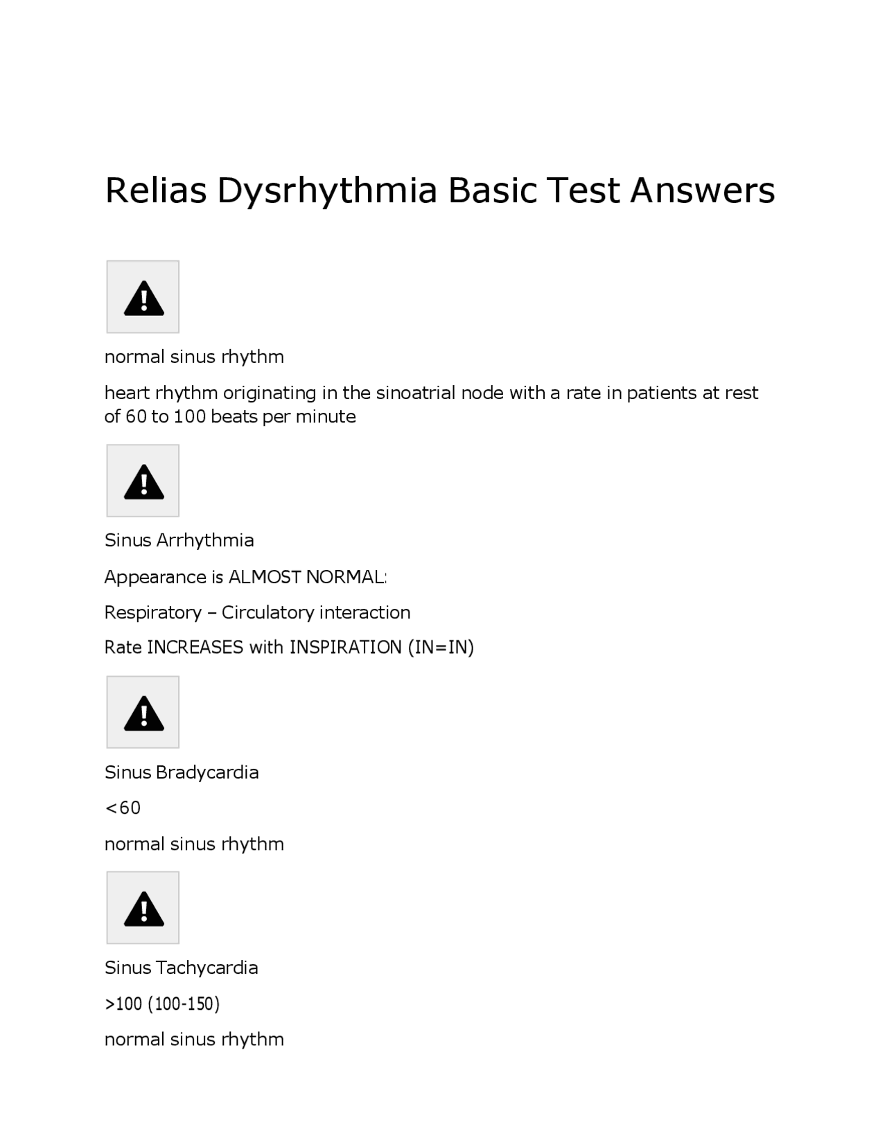 Dysrhythmia Basics: A Guide to Understanding Heart Rhythms | Exams ...