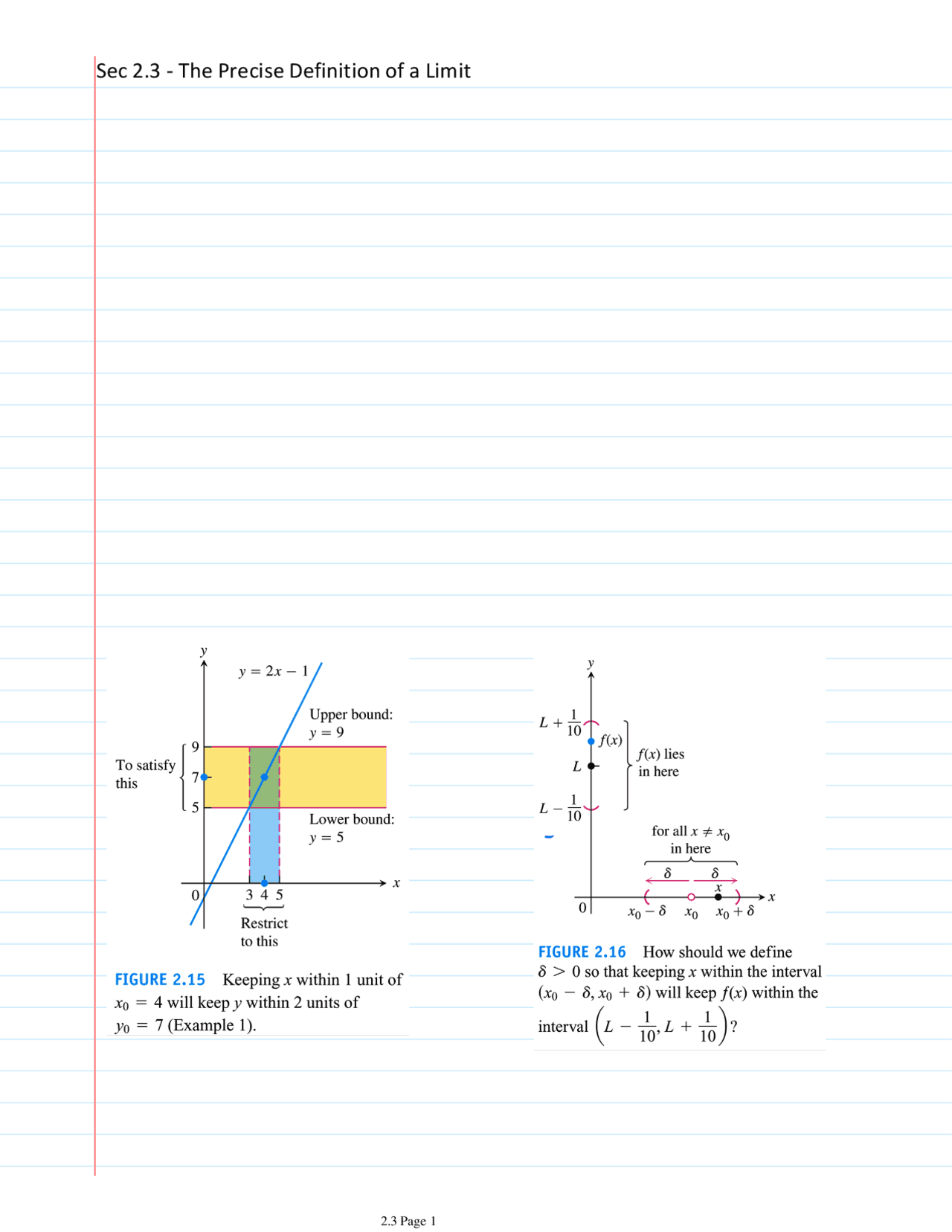 Lecture Notes From Lecture Exercises Mathematics Docsity