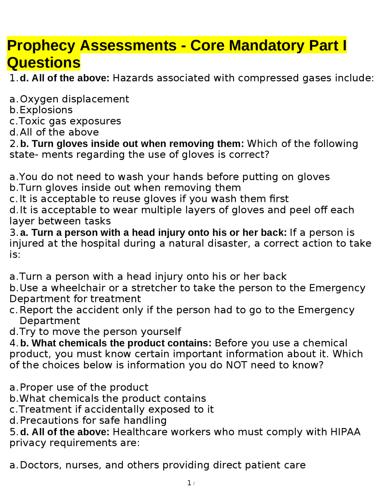 Mandatory Safety Protocols in Healthcare Settings | Exams Public Health ...