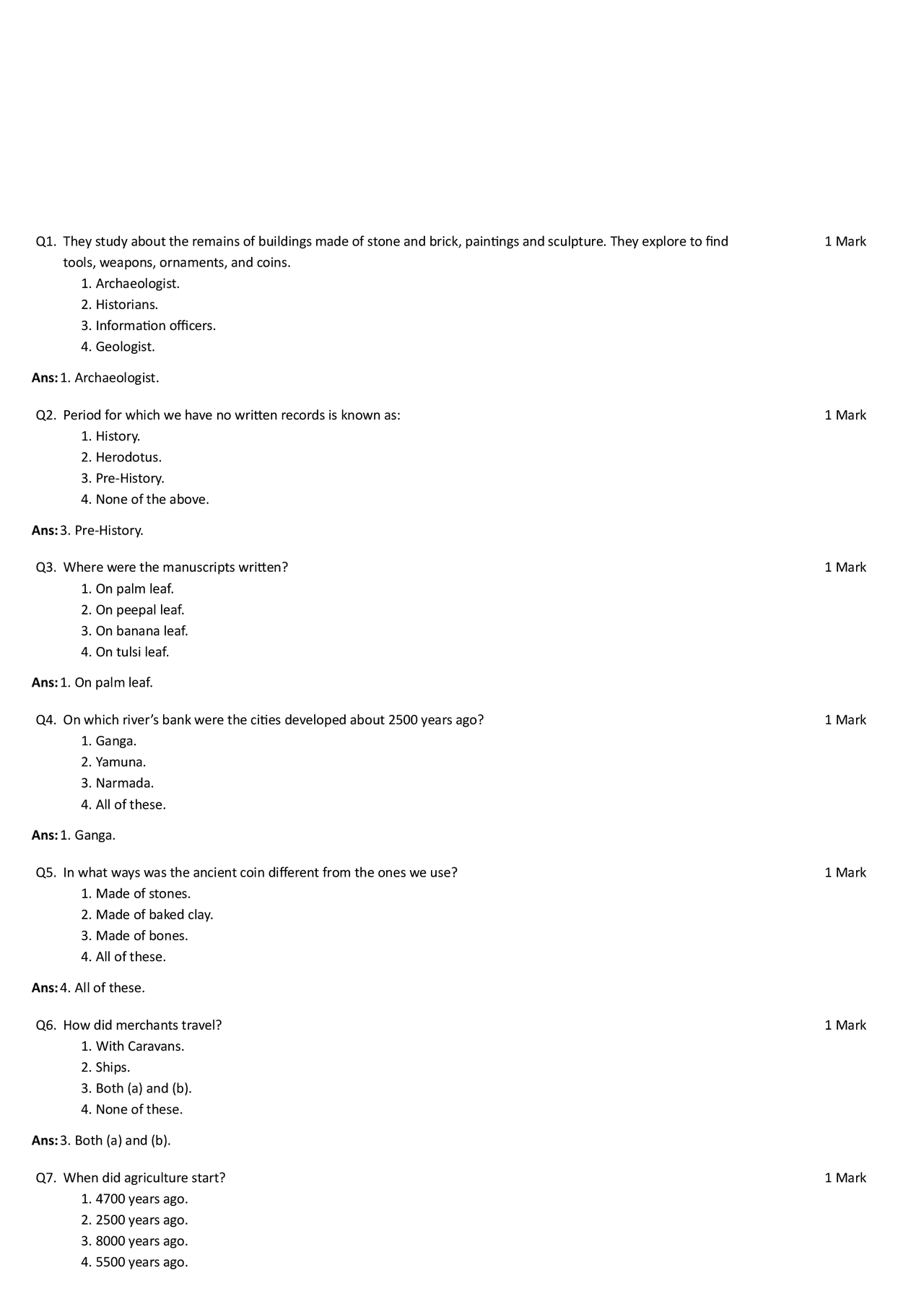 Exploring Ancient India: Uncovering the Secrets of the Past | Quizzes ...