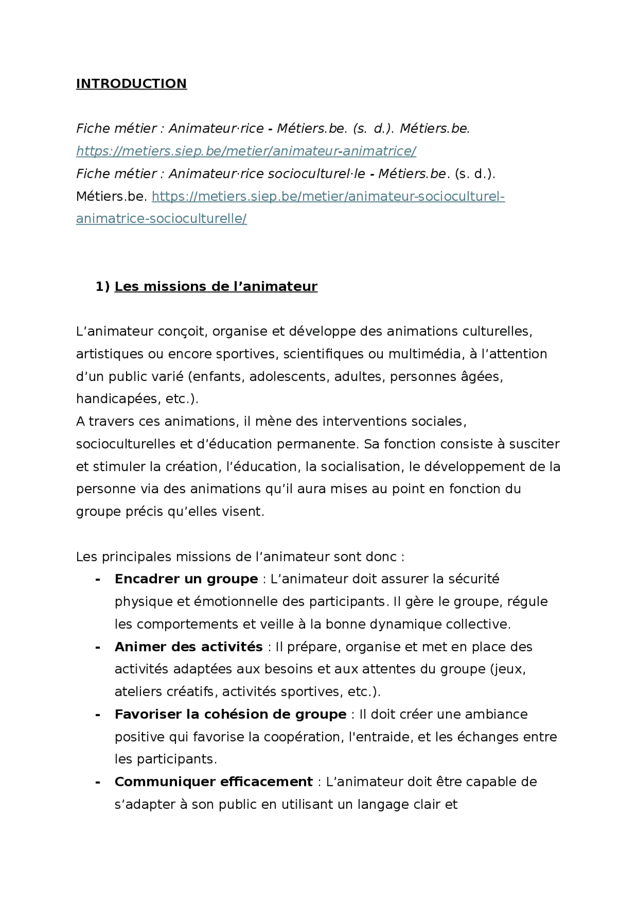 Le métier d'animateur socioculturel : missions, qualités et compétences ...