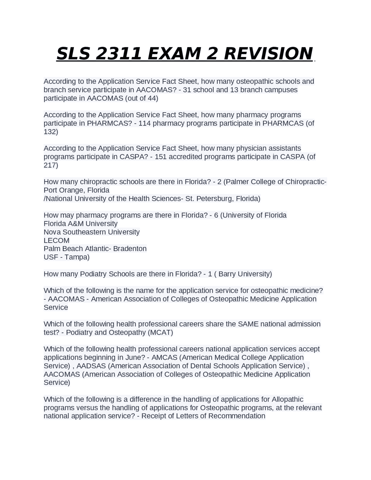 Comprehensive Guide to Health Professional Admission Processes | Exams ...