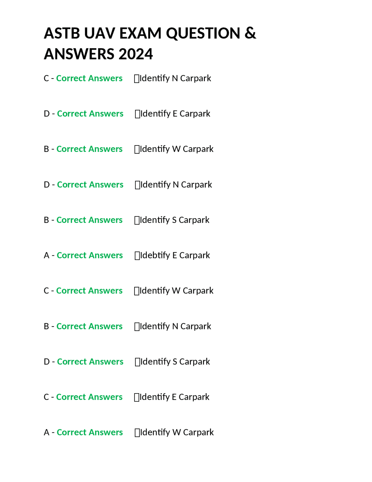 ASTB UAV Exam Questions and Answers 2024 | Exams Nursing | Docsity