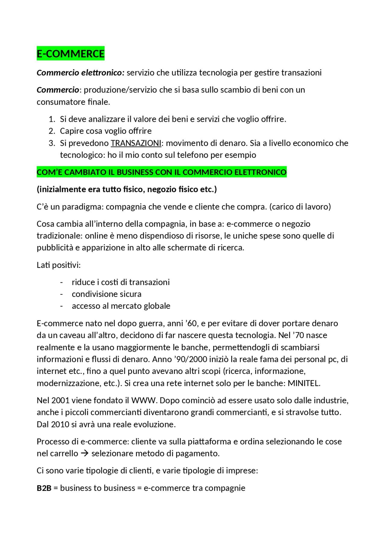 Strategie di Digital Marketing e Ottimizzazione dei Siti Web | Appunti di Informatica | Docsity