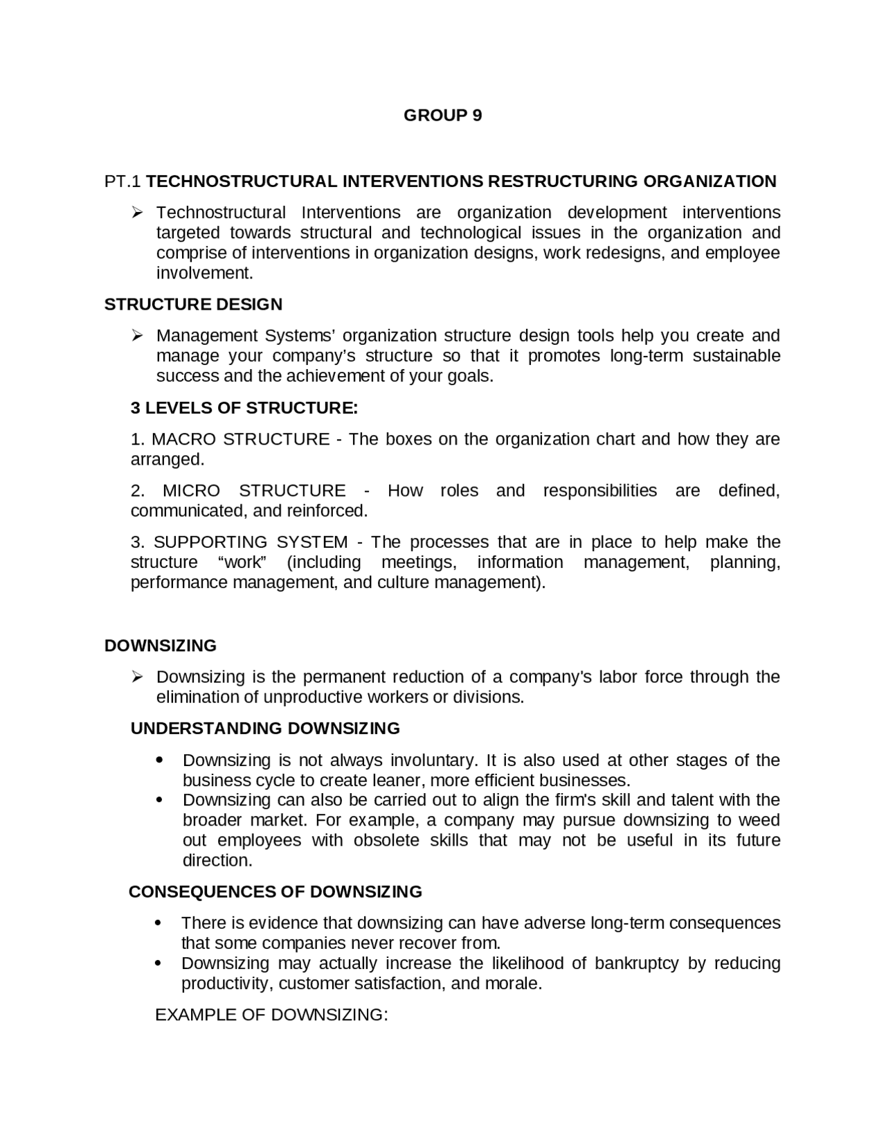 Technostructural Interventions and HR: Restructuring for Success ...