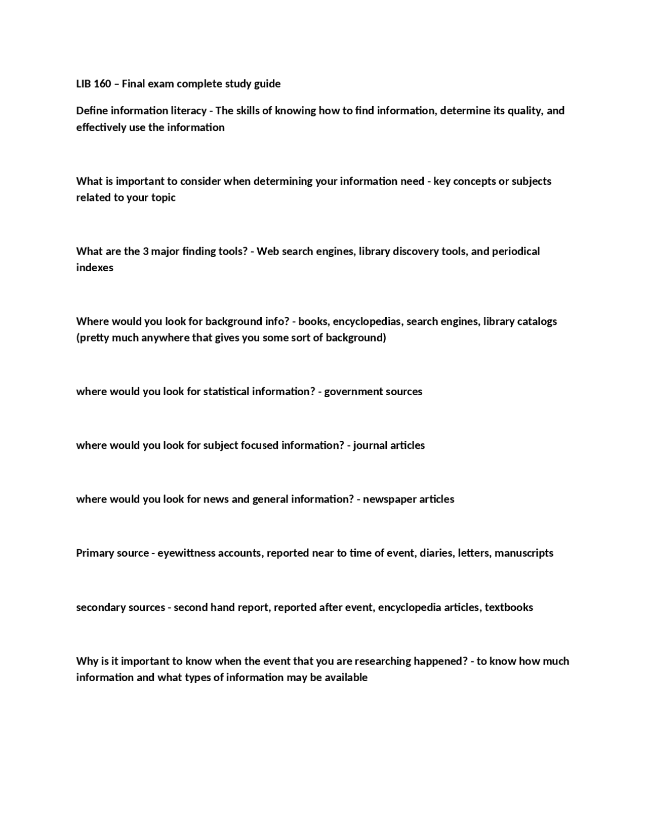 Information Literacy: Navigating the Research Landscape | Exams ...