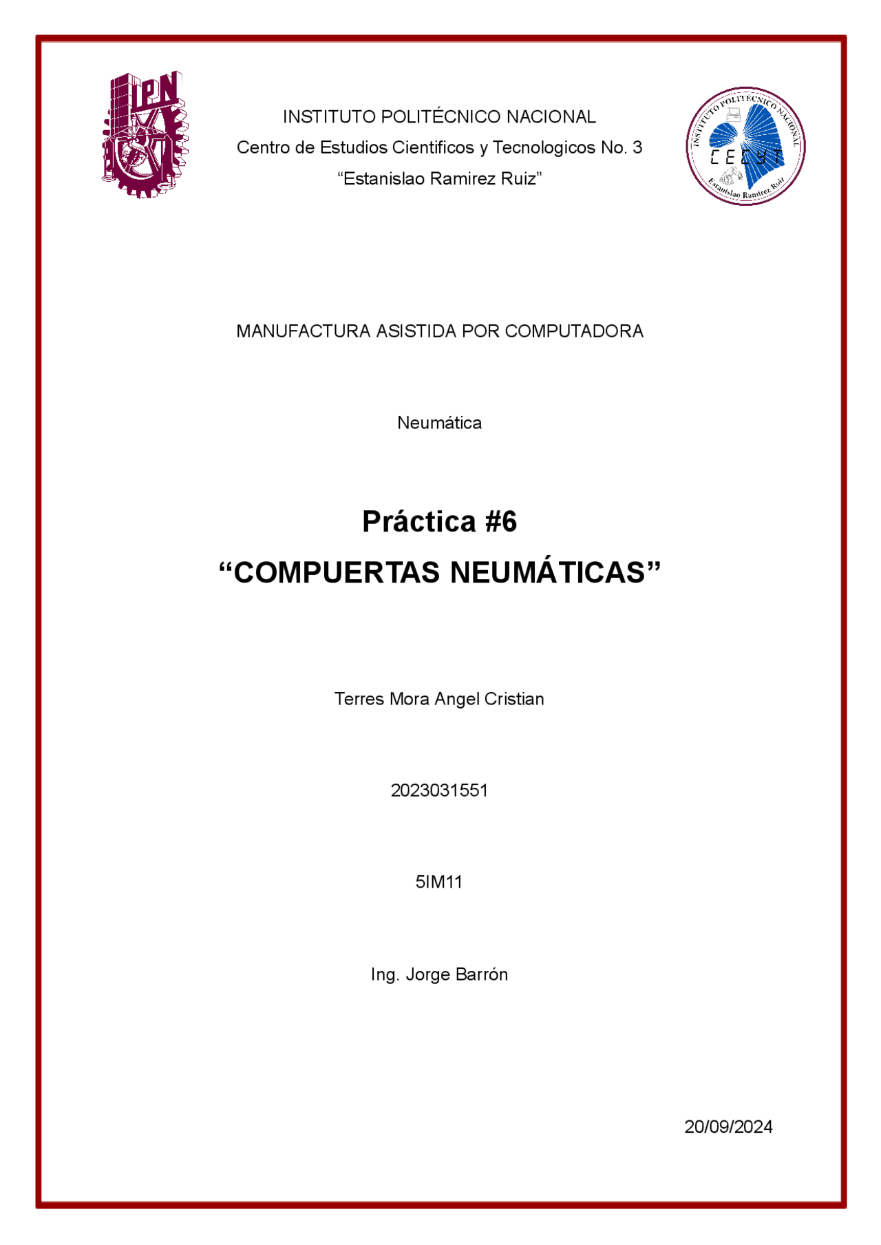 Compuertas Neumáticas: Práctica de Laboratorio para Sistemas de ...