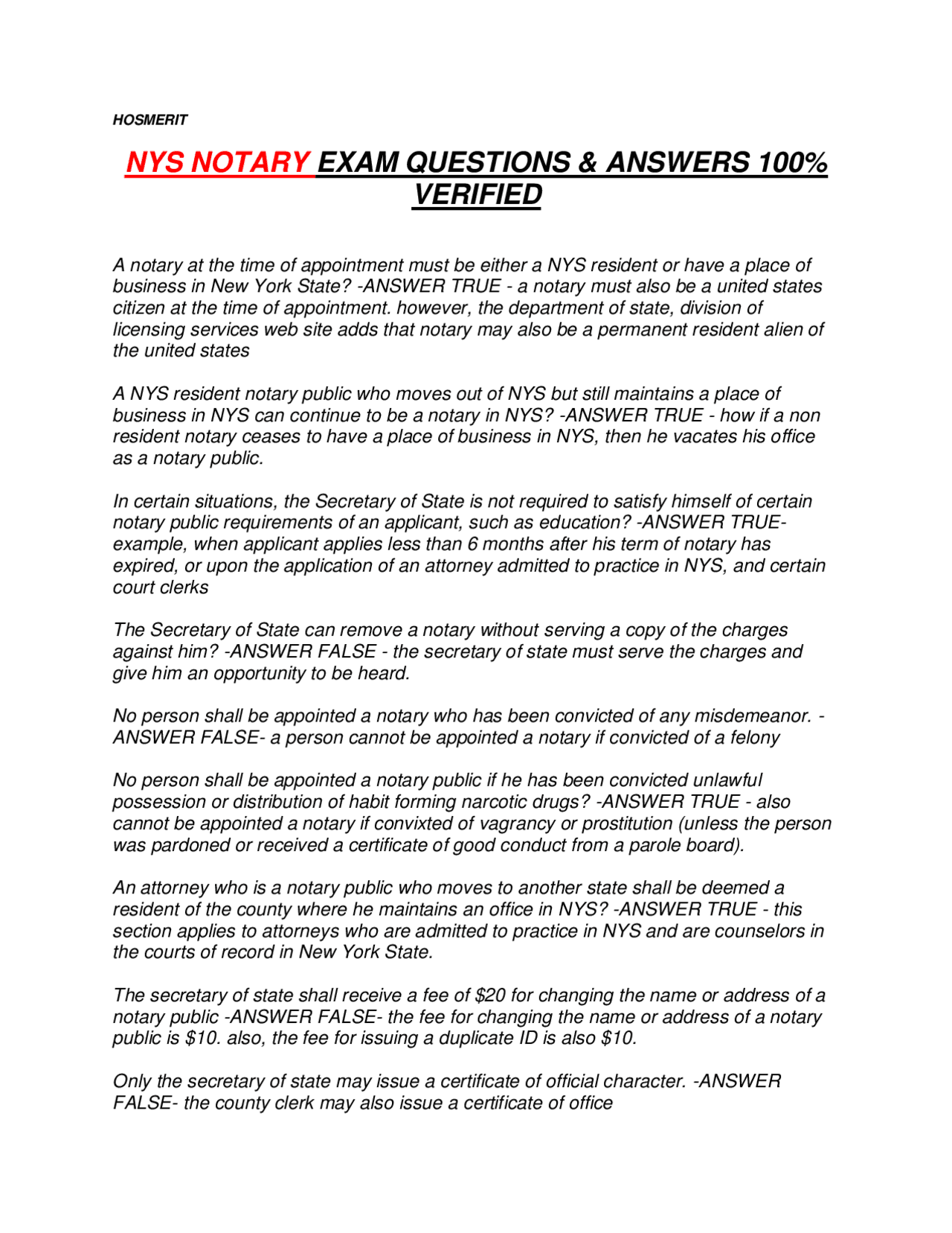 New York State Notary Public Requirements and Regulations | Exams Law ...