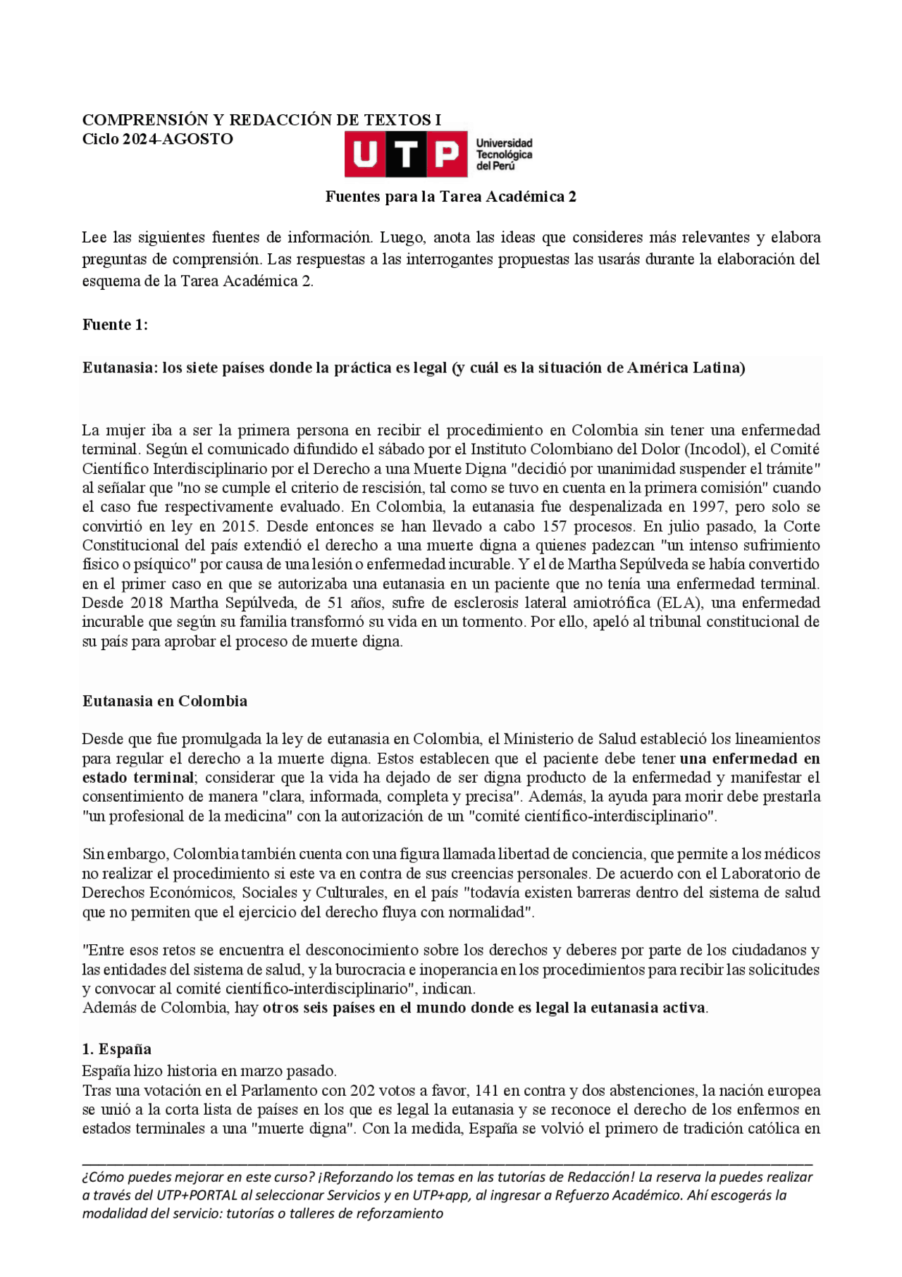 Eutanasia en Colombia: Análisis de la Ley y Debate Ético - Prof. Maldonado | Monografías ...