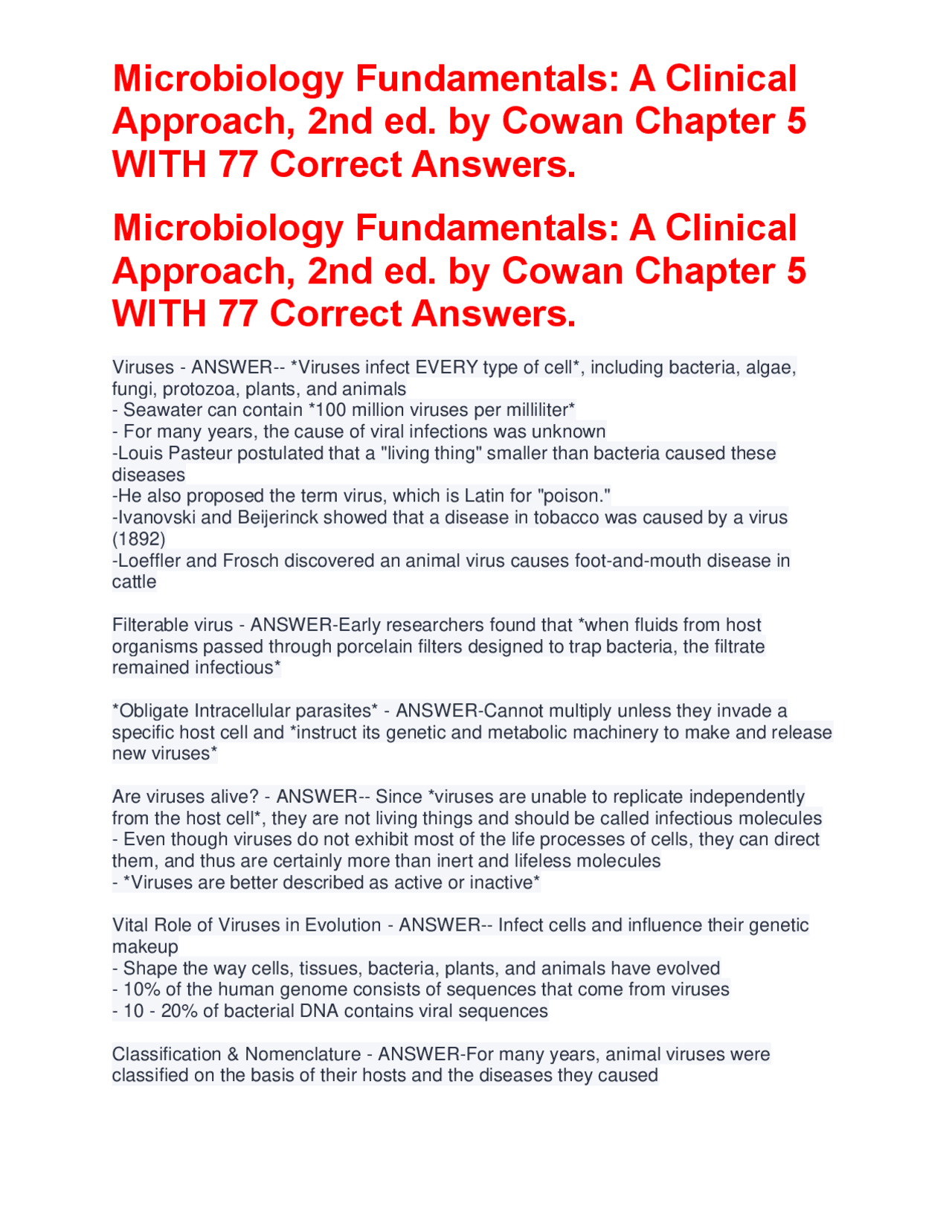 The Role and Classification of Viruses in Microbiology | Exams ...