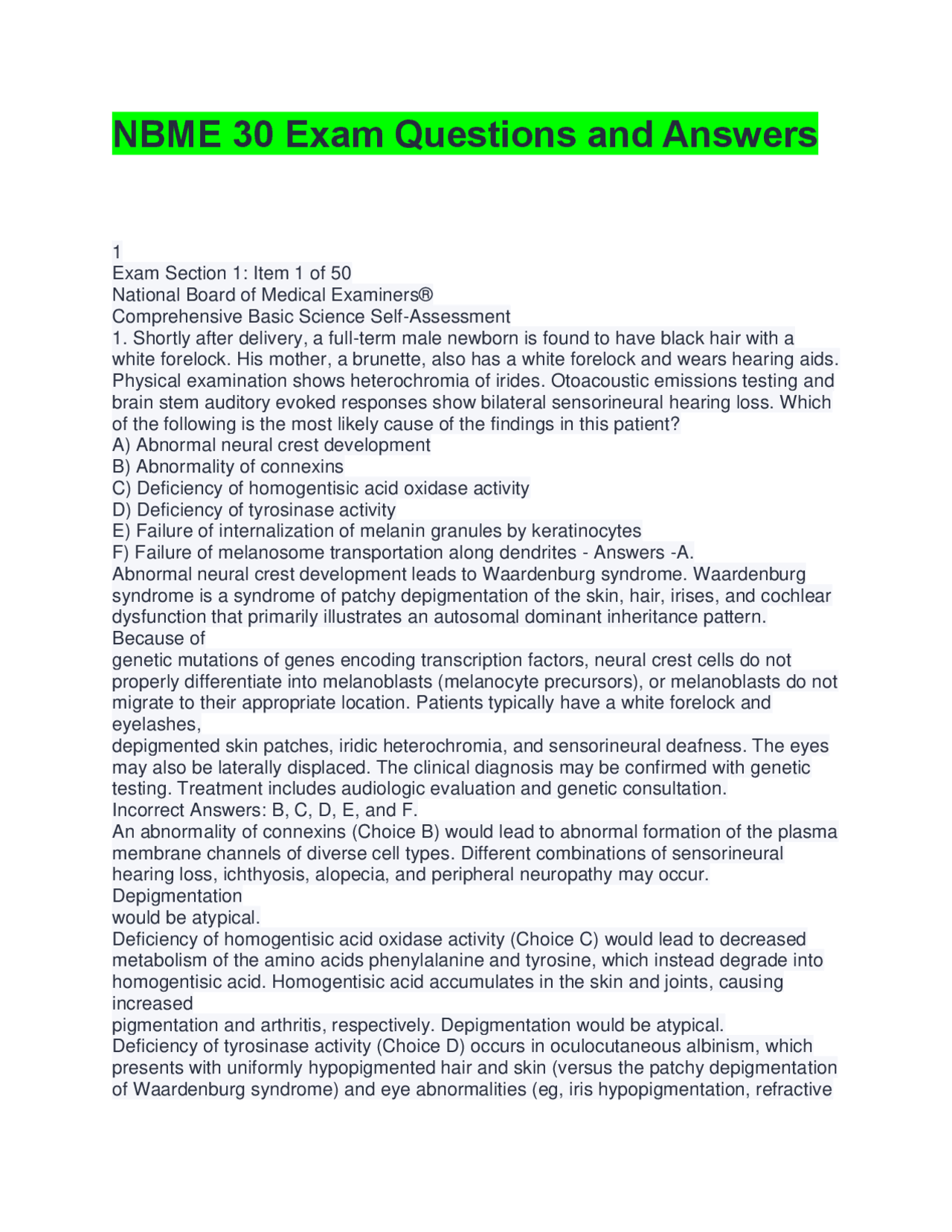 Comprehensive Basic Science Self-Assessment | Exams Advanced Education ...