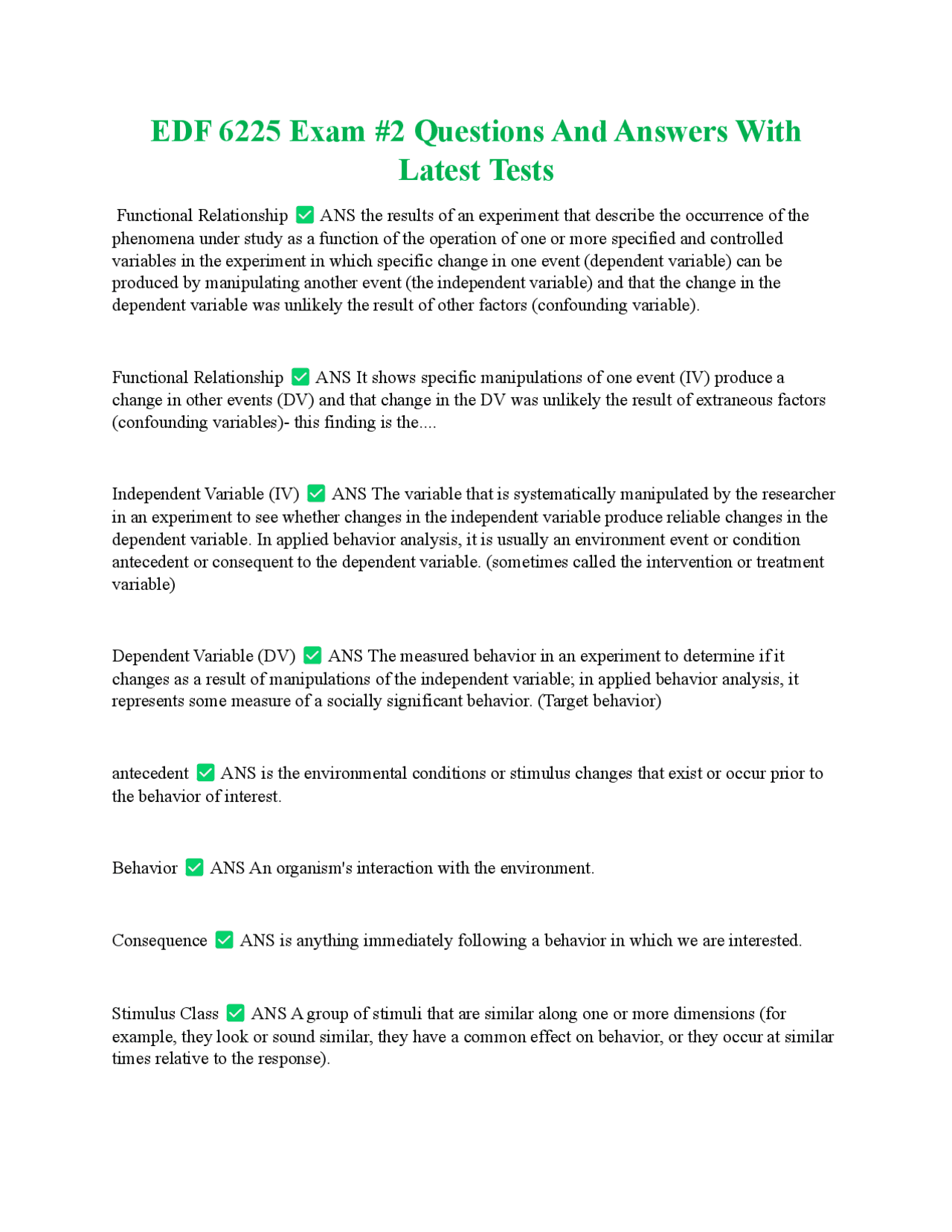Functional Relationships and Reinforcement Schedules in Applied ...
