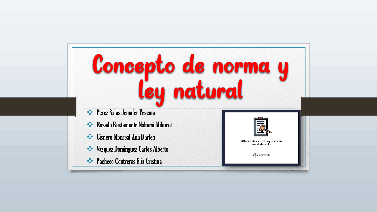 concepto de la norma y la ley en el gobierno | Cheat Sheet Law | Docsity