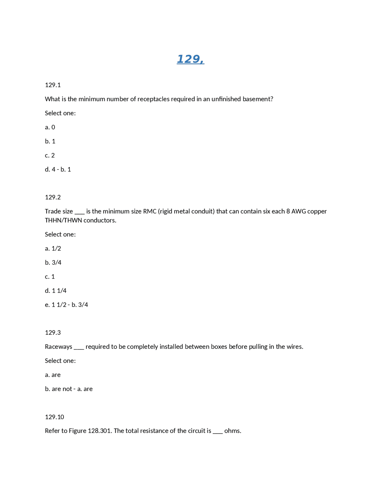 Electrical Engineering Multiple Choice Questions and Answers | Exams ...