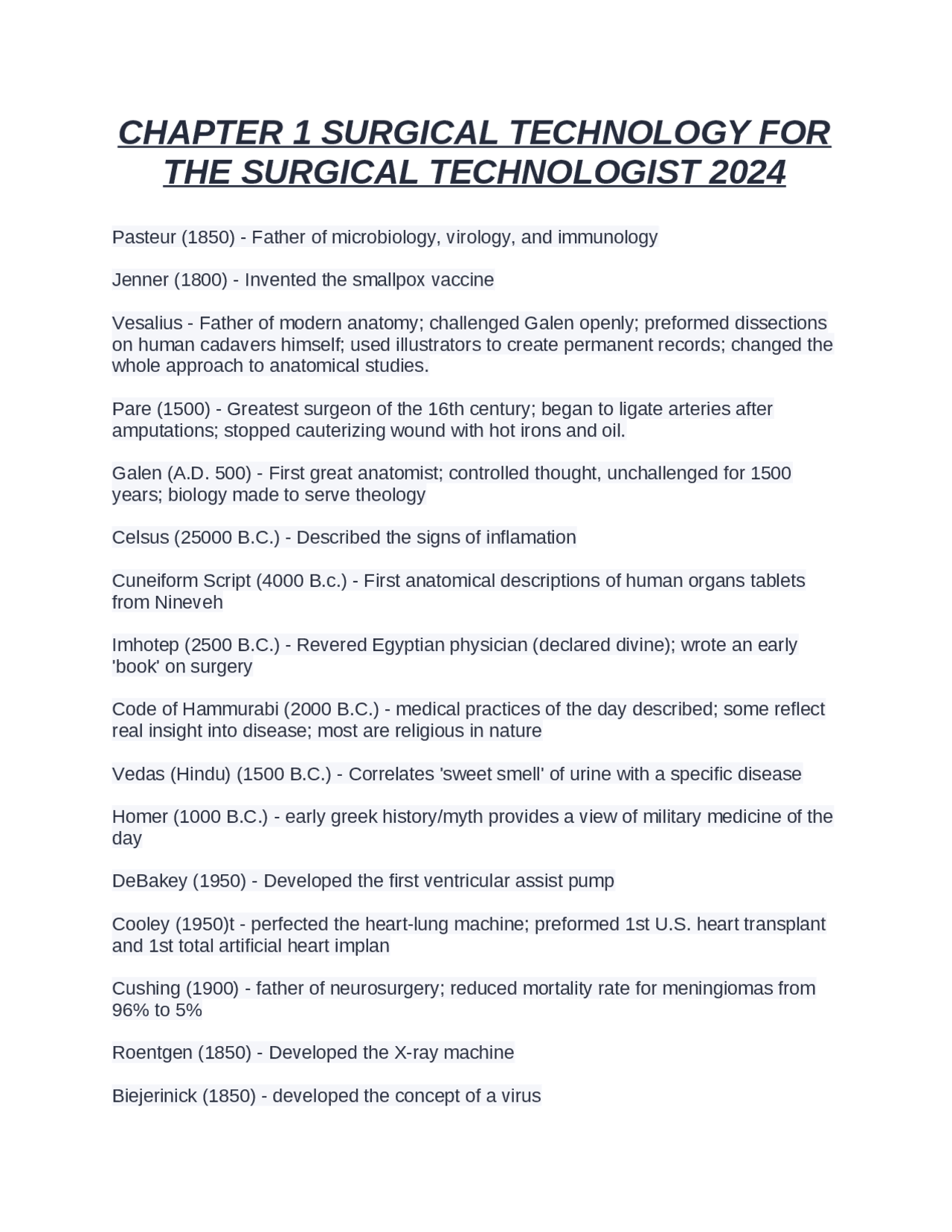 Surgical Technology: A Comprehensive Overview of Key Concepts and ...