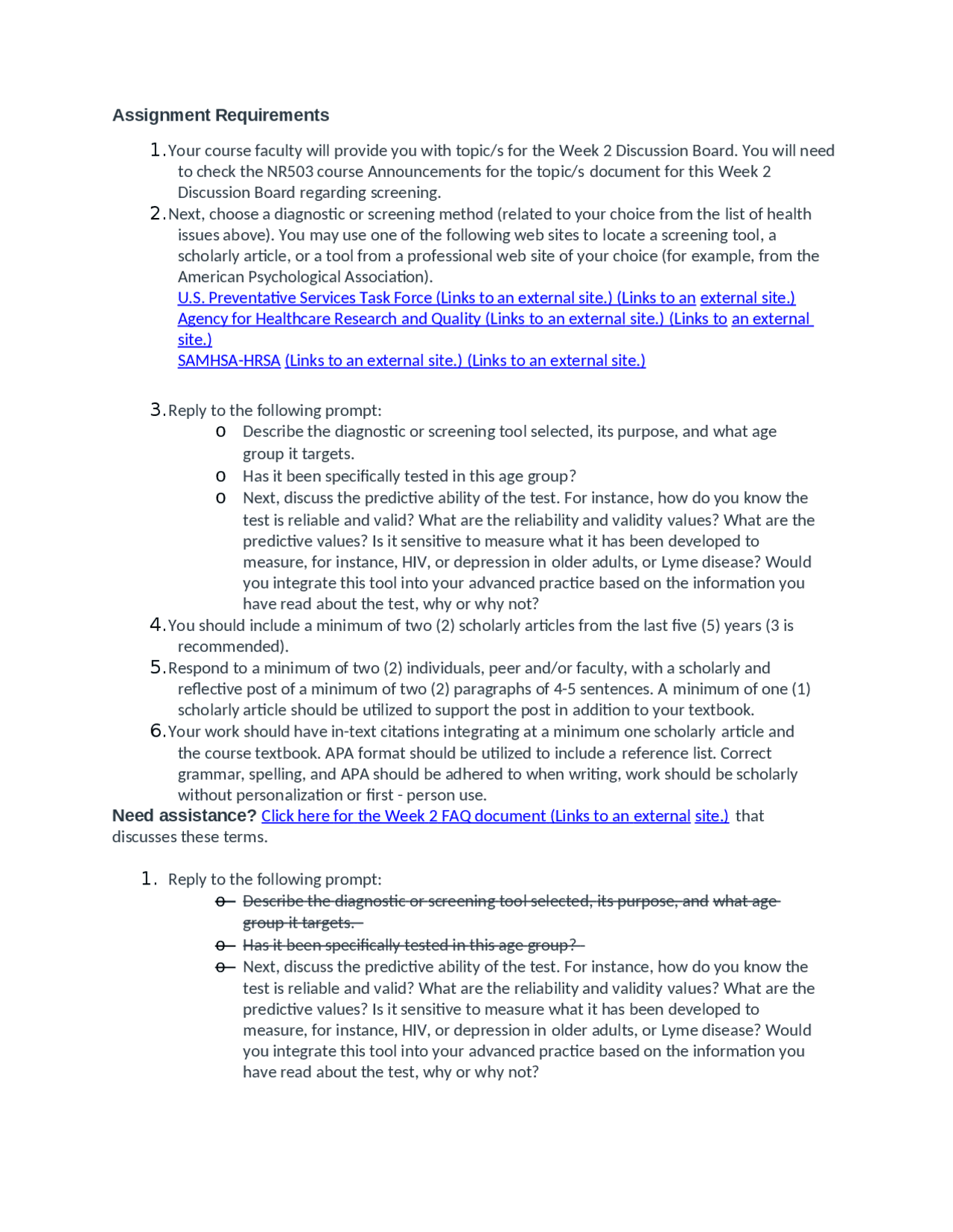 Epidemiology Methods: Screening and Diagnostic Tool Discussion - Cholesterol | Assignments ...