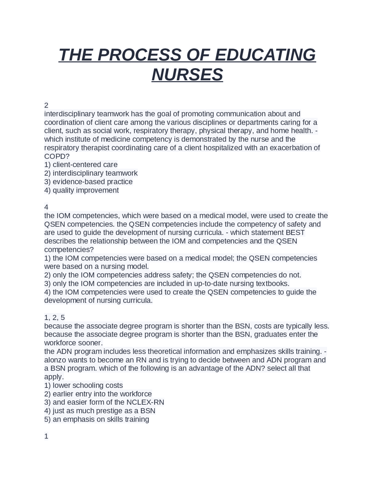 Nursing Education Pathways: A Comprehensive Overview | Exams Advanced ...