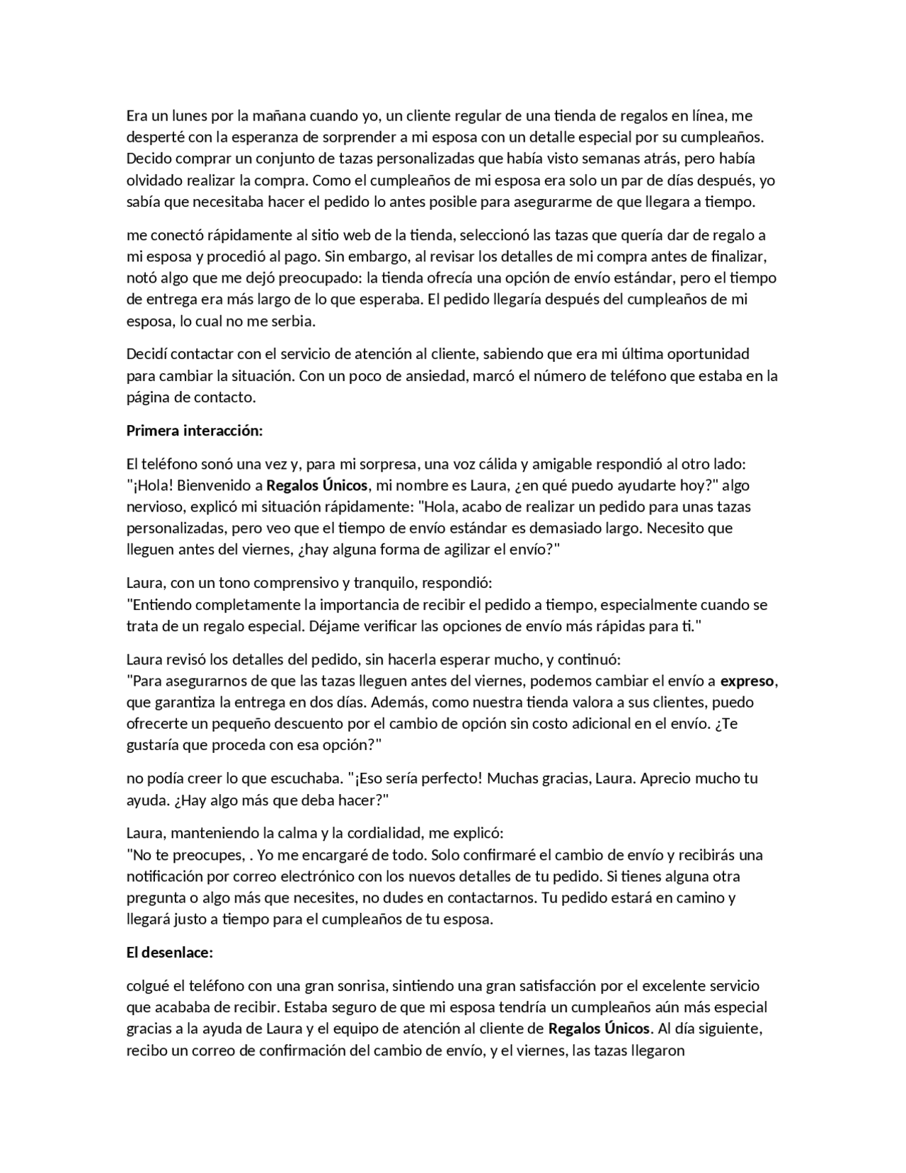 servicio al cliente curso | Summaries Design | Docsity