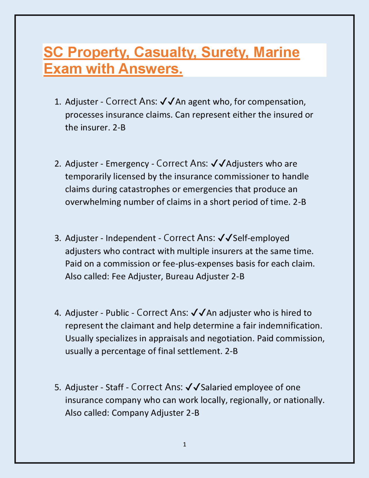 Insurance Glossary and Definitions: A Comprehensive Guide for Students ...